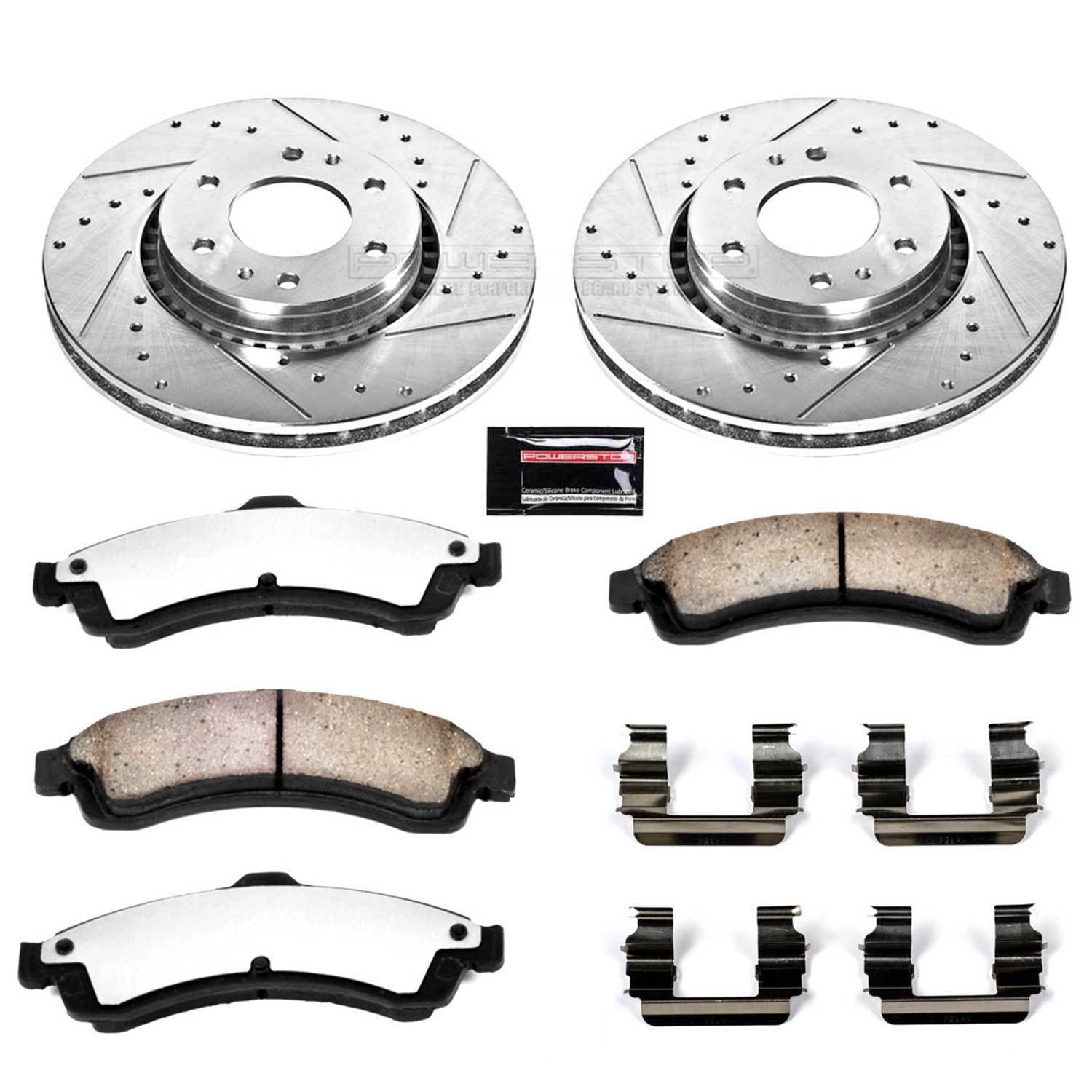 PowerStop K2061-36 PowerStop Z36 Truck and Tow Brake Upgrade Kits ...