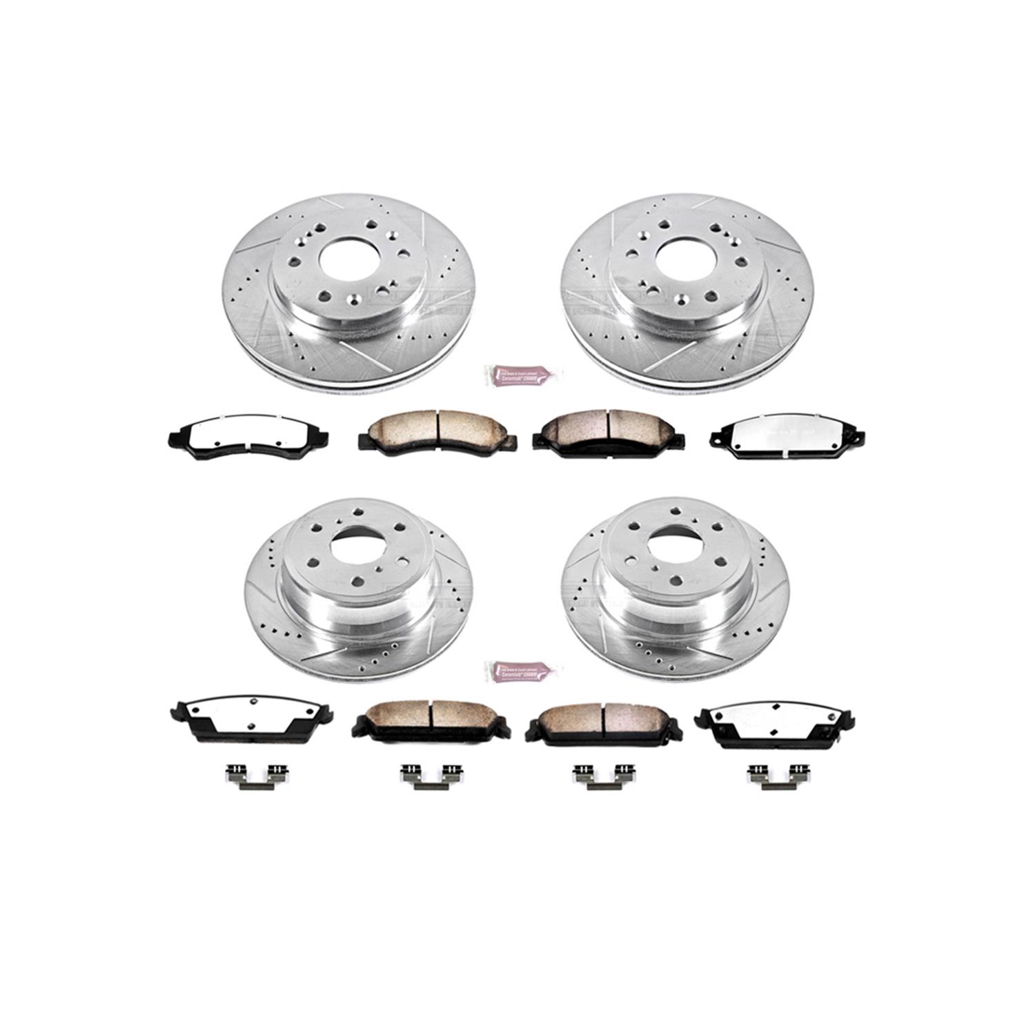Power Stop K2068-36 Power Stop Z36 Truck and Tow Brake Upgrade Kits ...