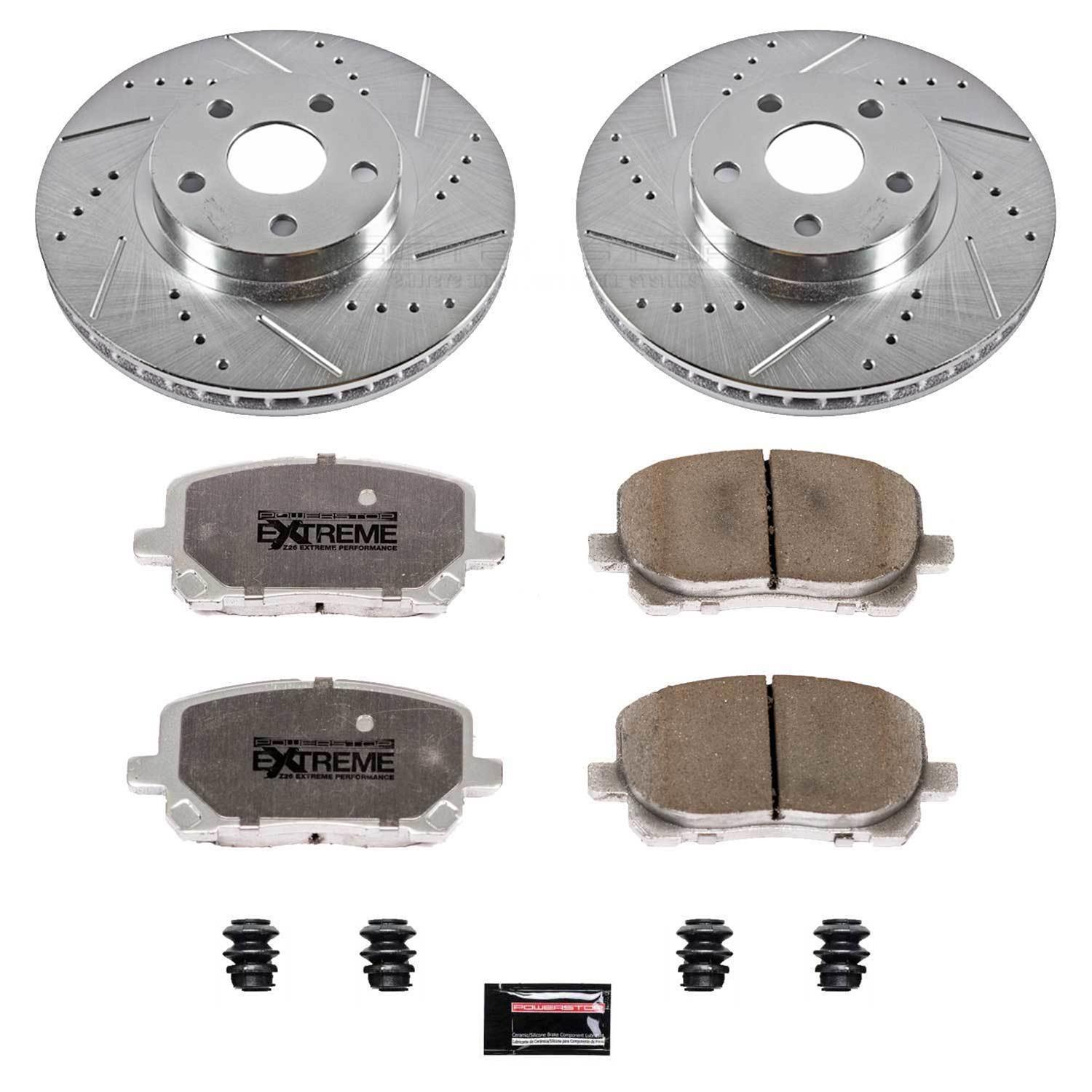 PowerStop K2316-26 PowerStop Z26 Street Warrior Brake Upgrade Kits ...