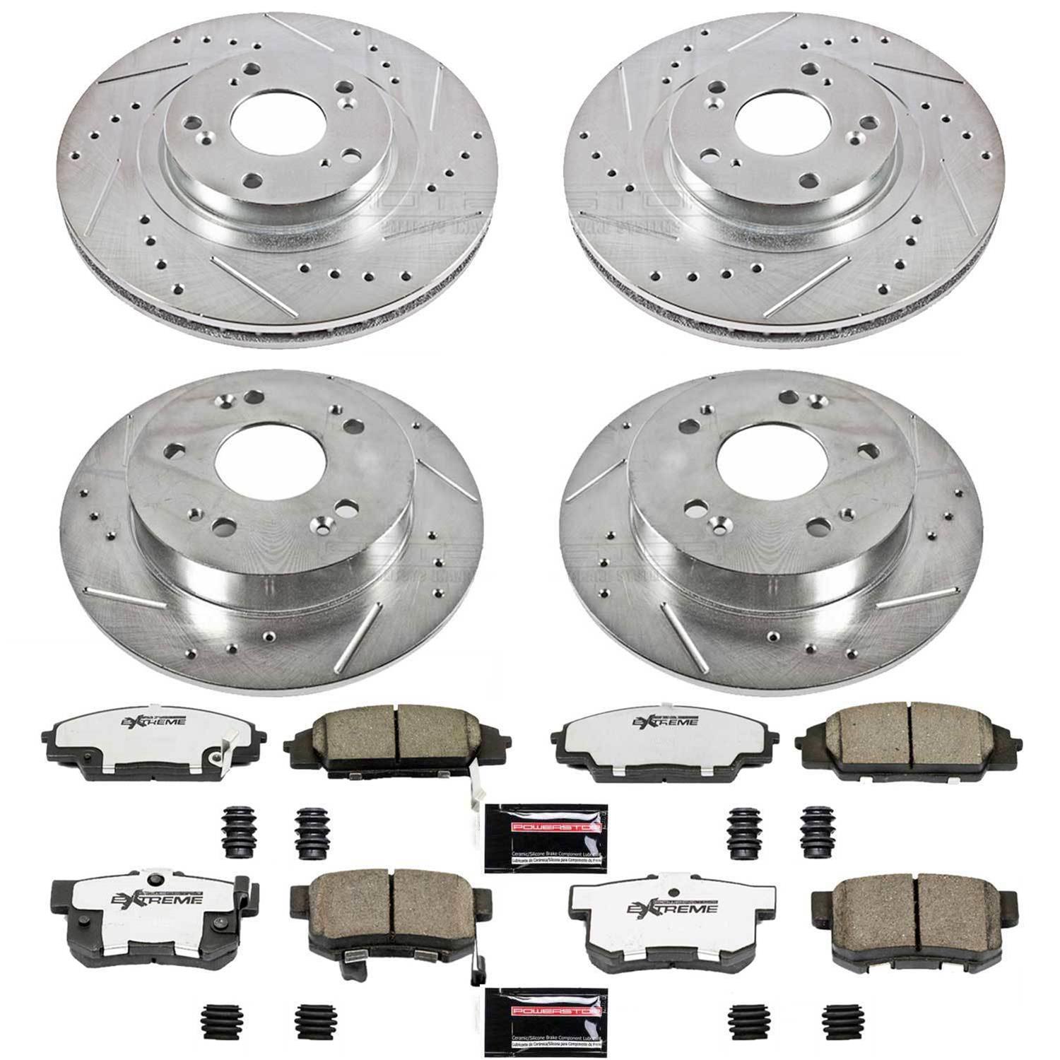 PowerStop K2440-26 PowerStop Z26 Street Warrior Brake Upgrade Kits ...