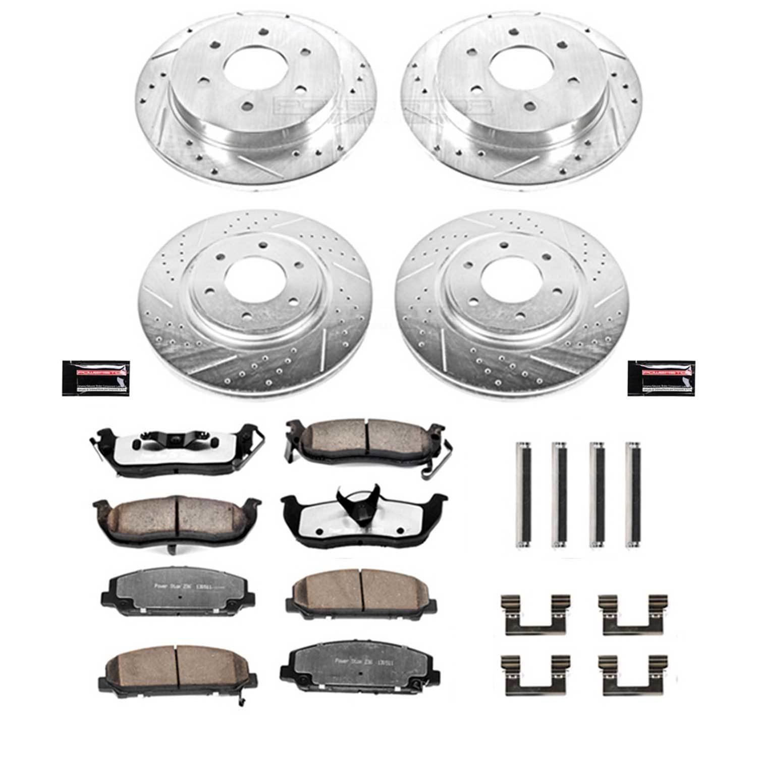 PowerStop K2805-36 PowerStop Z36 Truck and Tow Brake Upgrade Kits ...