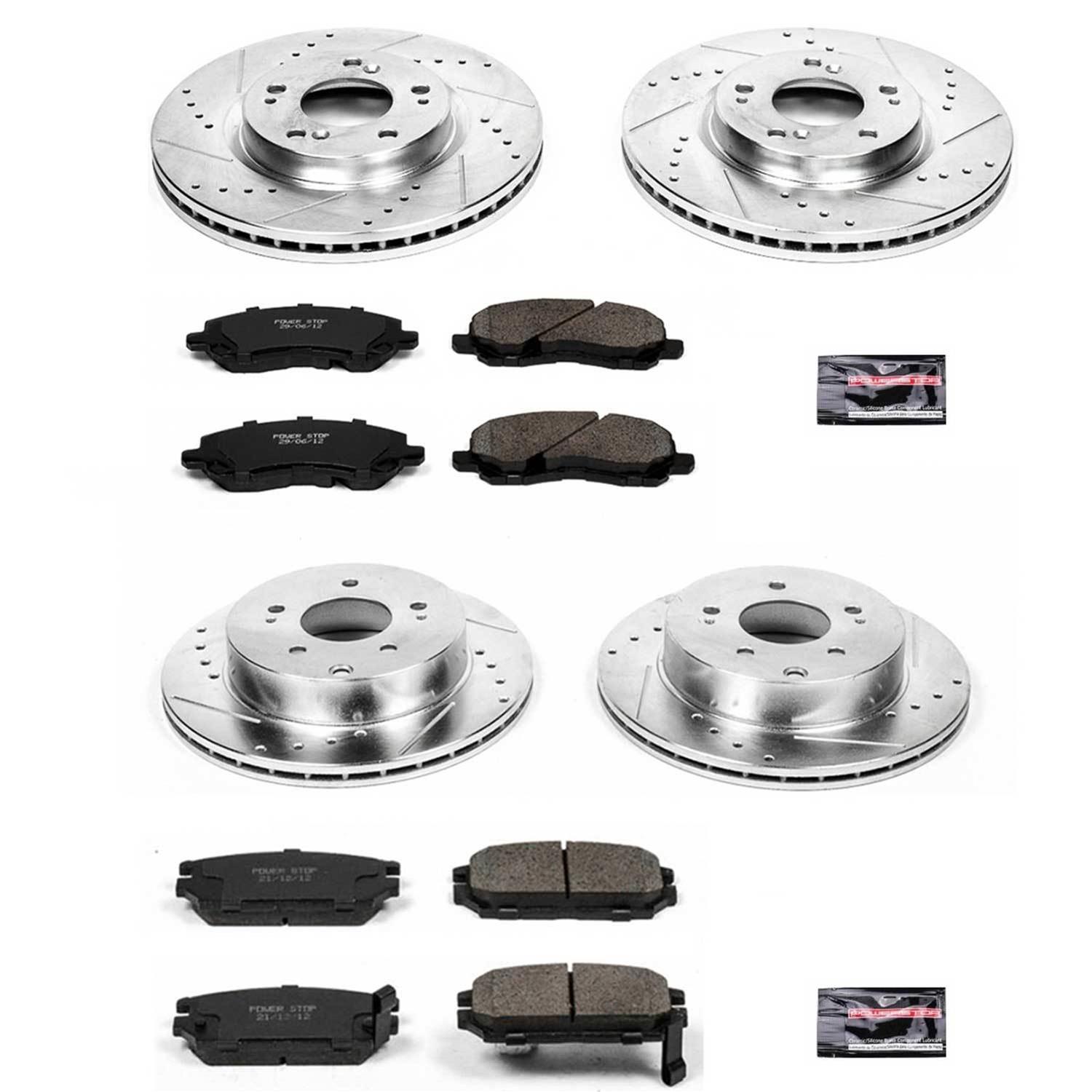 PowerStop K2809 PowerStop Z23 Evolution Sport Brake Upgrade Kits ...