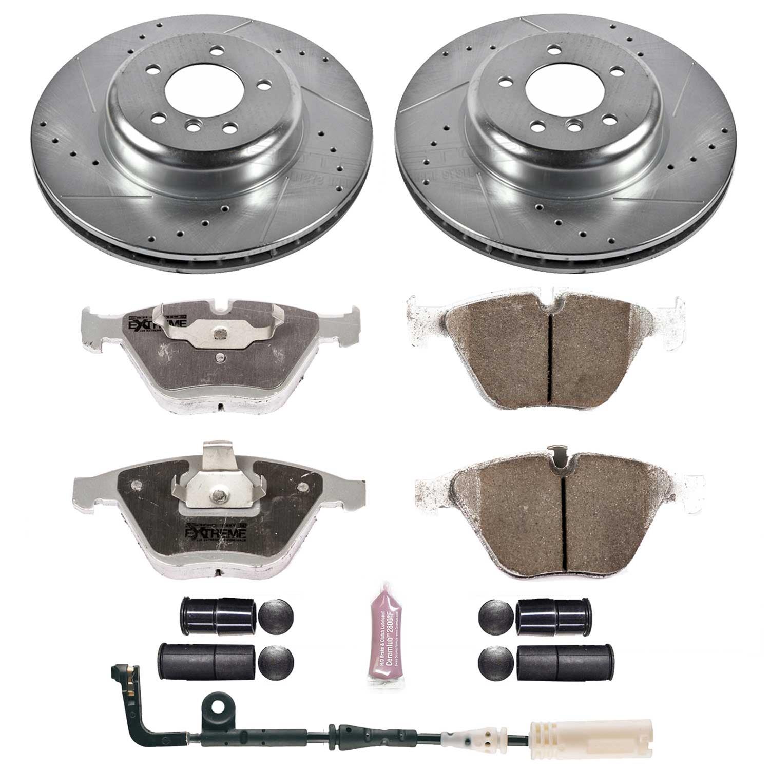 Power Stop K2918-26 Power Stop Z26 Street Warrior Performance Brake ...