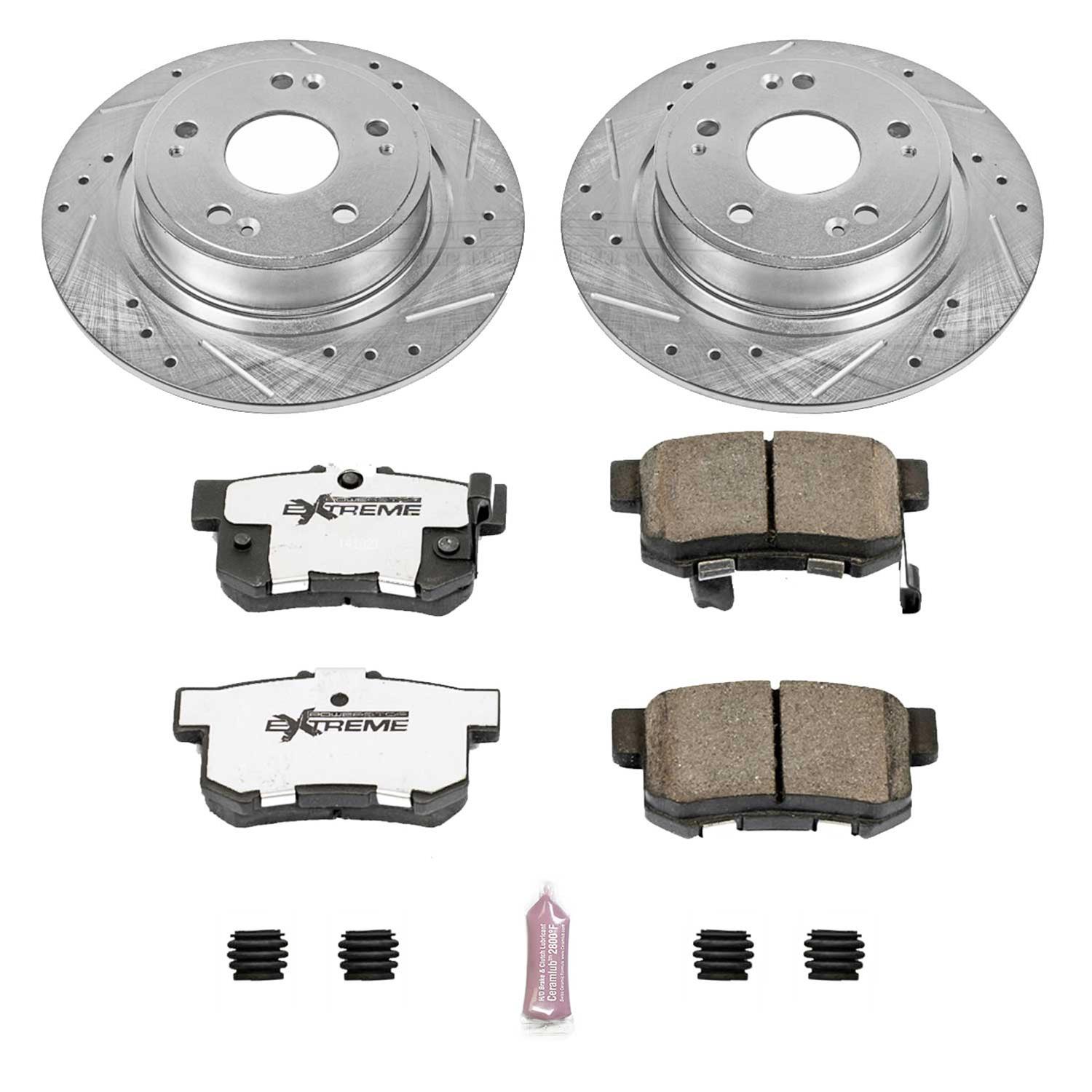 Power Stop K3128-26 Power Stop Z26 Street Warrior Brake Upgrade Kits ...