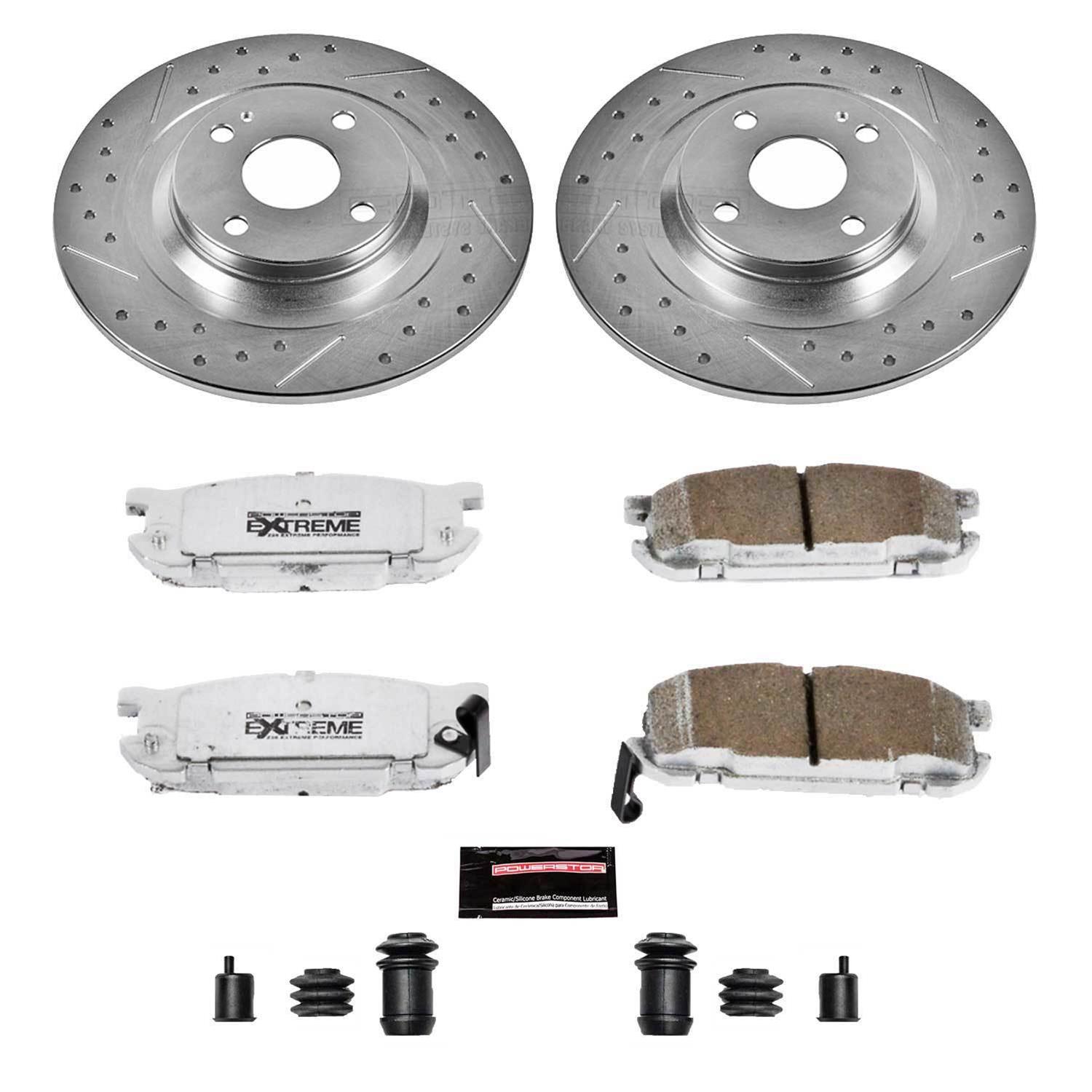 PowerStop K5267-26 PowerStop Z26 Street Warrior Brake Upgrade Kits ...