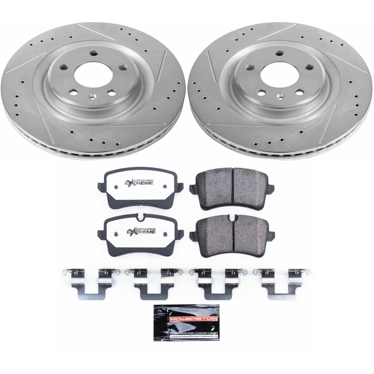 PowerStop K6001-26 PowerStop Z26 Street Warrior Brake Upgrade Kits ...