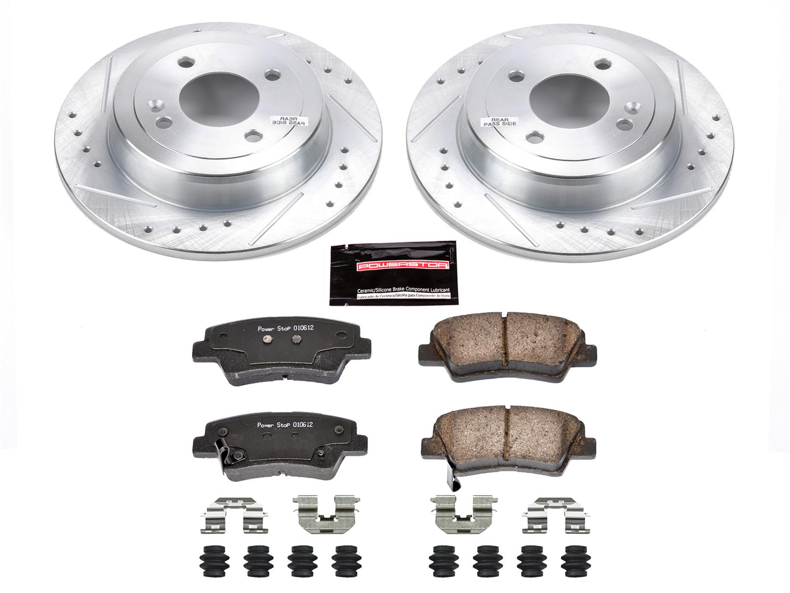 Power Stop K6507 Power Stop Z23 Evolution Sport Brake Upgrade Kits ...