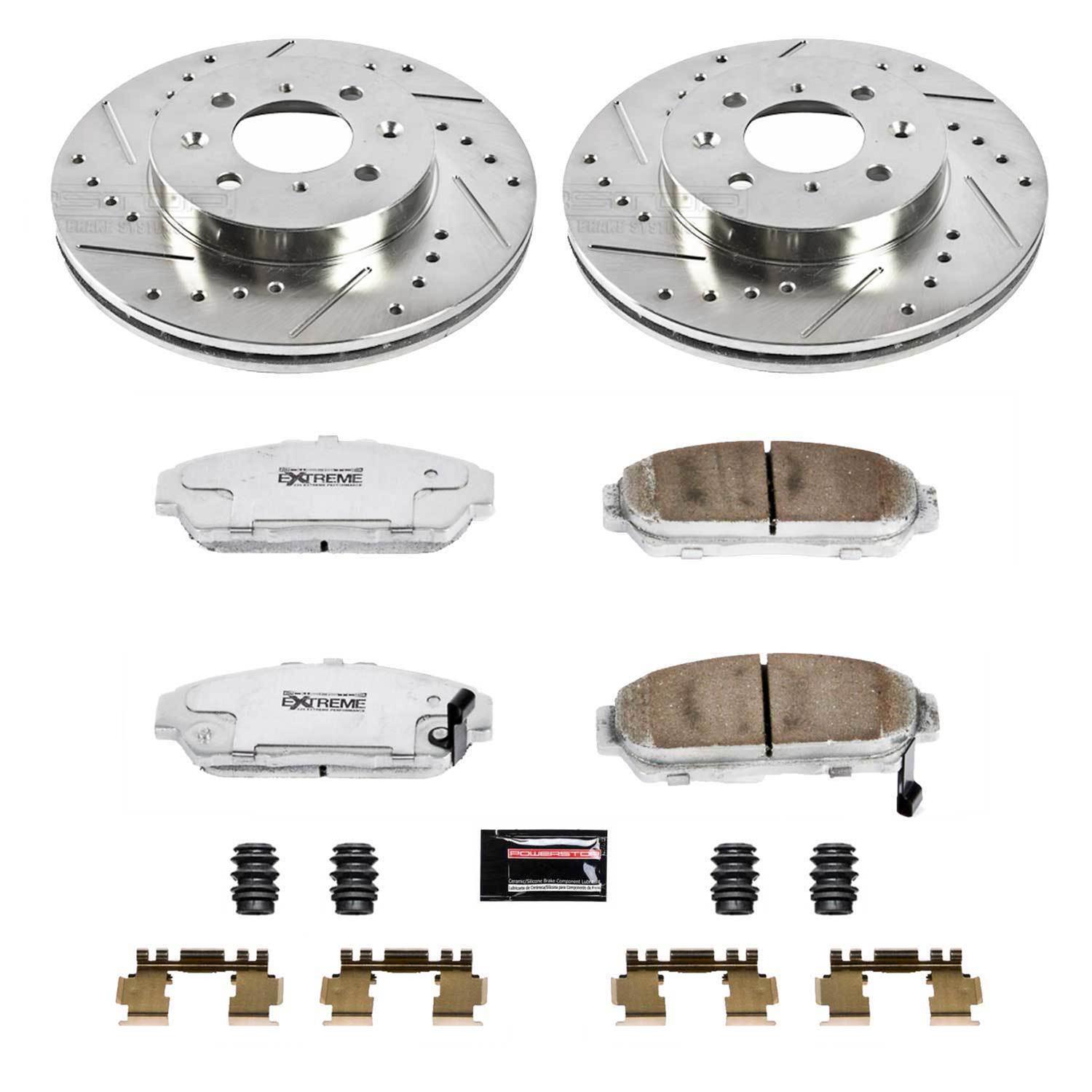 PowerStop K692-26 PowerStop Z26 Street Warrior Brake Upgrade Kits ...