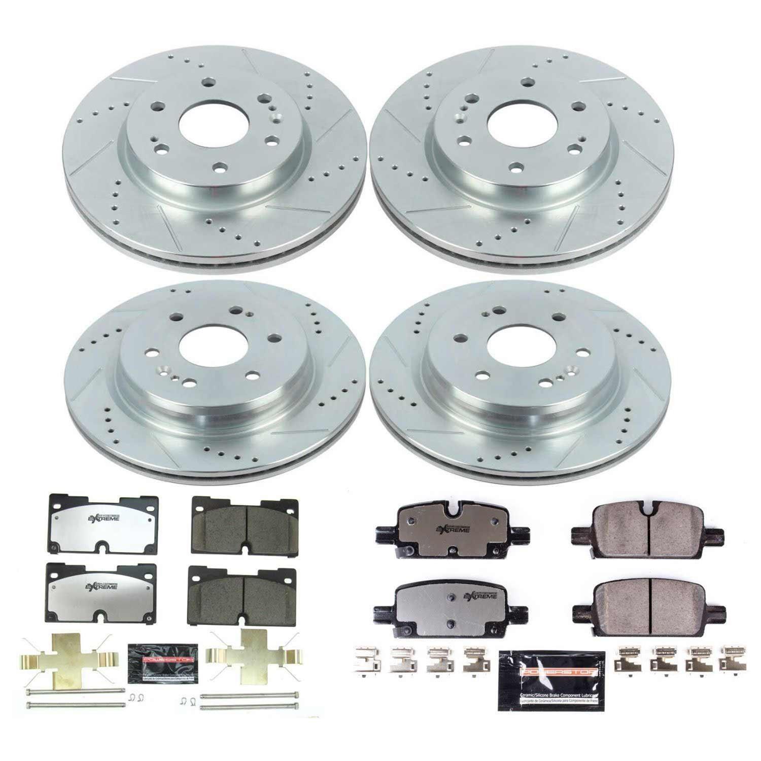 Power Stop K8171-36 Power Stop Z36 Truck and Tow Brake Upgrade Kits ...