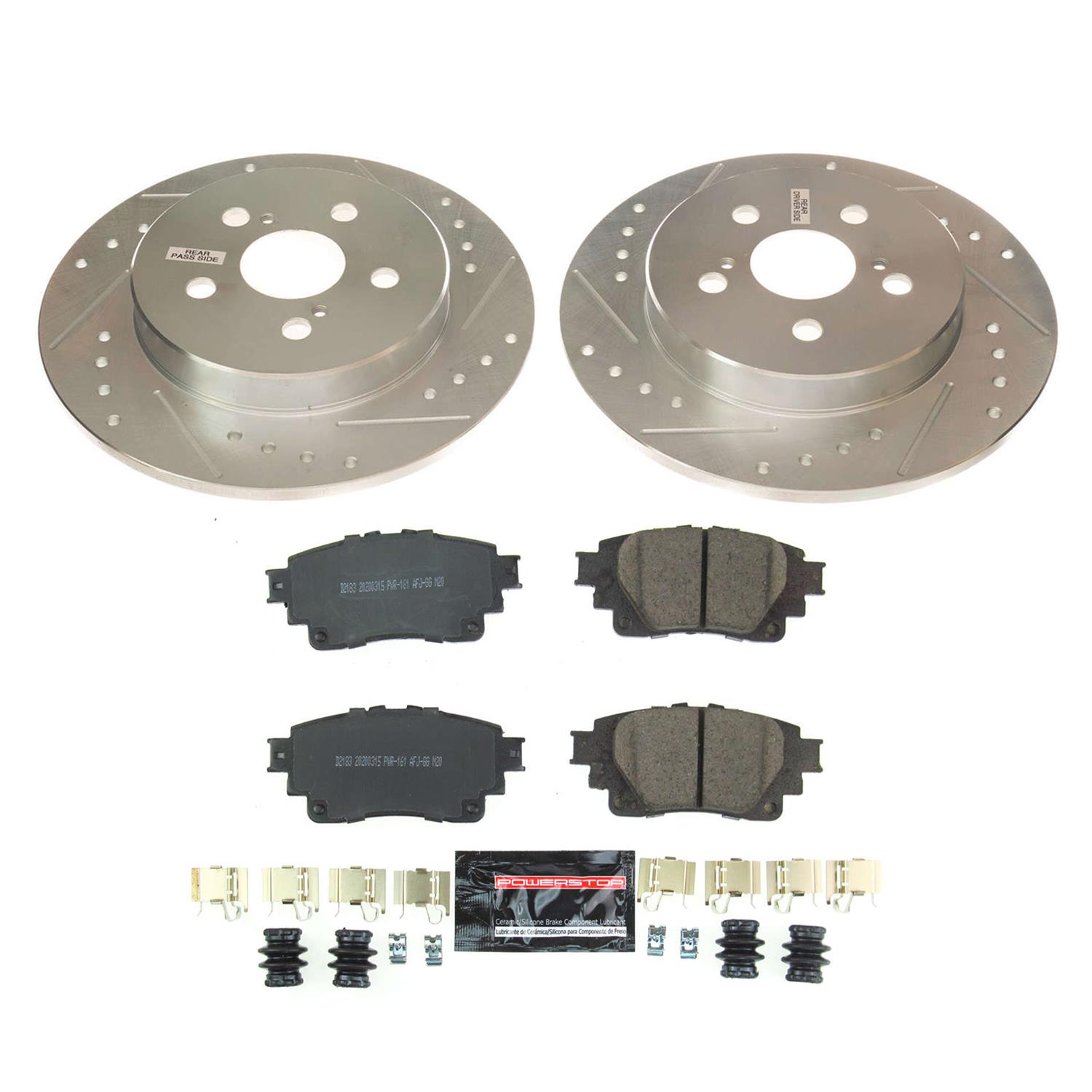 PowerStop K8336 PowerStop Z23 Evolution Sport Brake Upgrade Kits ...