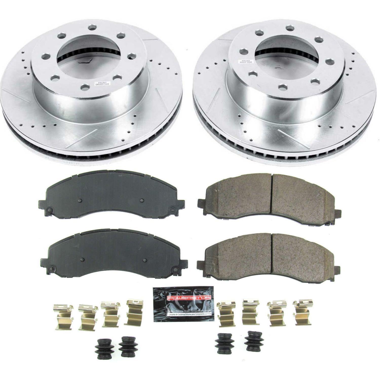 2020 RAM 2500 Power Stop K8478 Power Stop Z23 Evolution Sport Brake ...