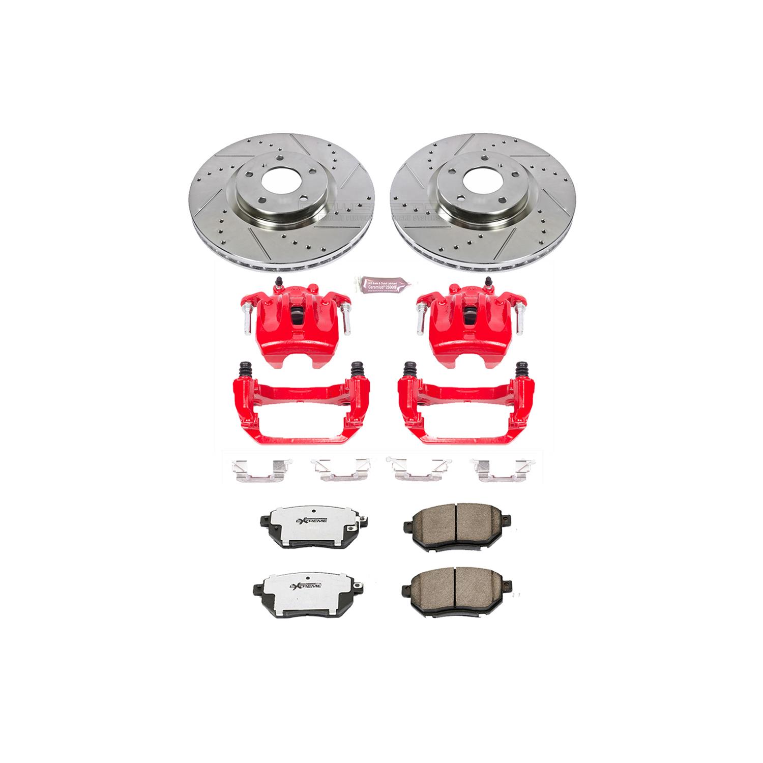 PowerStop KC116A-26 PowerStop Z26 Street Warrior Brake Upgrade Kits ...