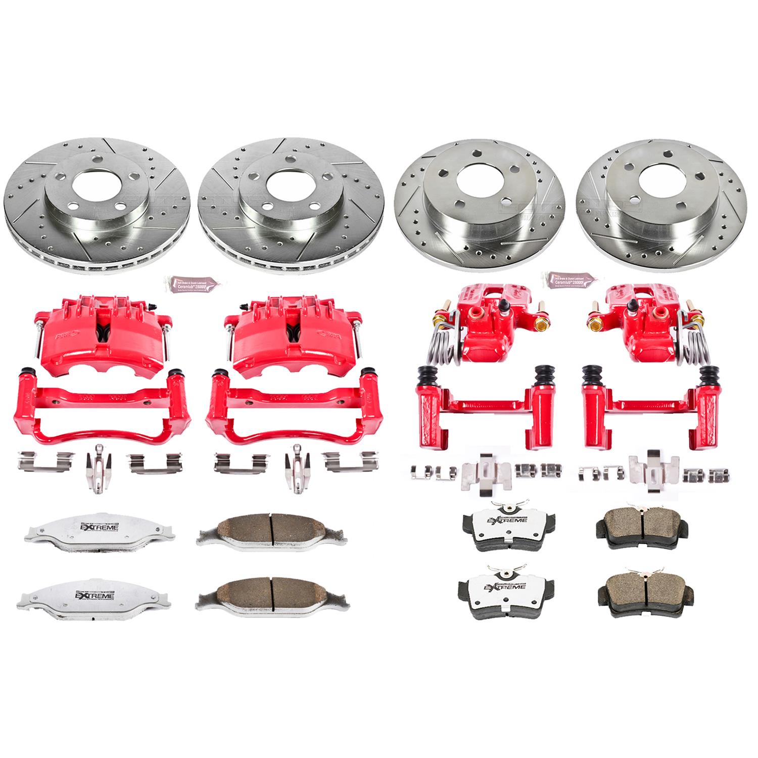 PowerStop KC1302A-26 PowerStop Z26 Street Warrior Brake Upgrade Kits ...