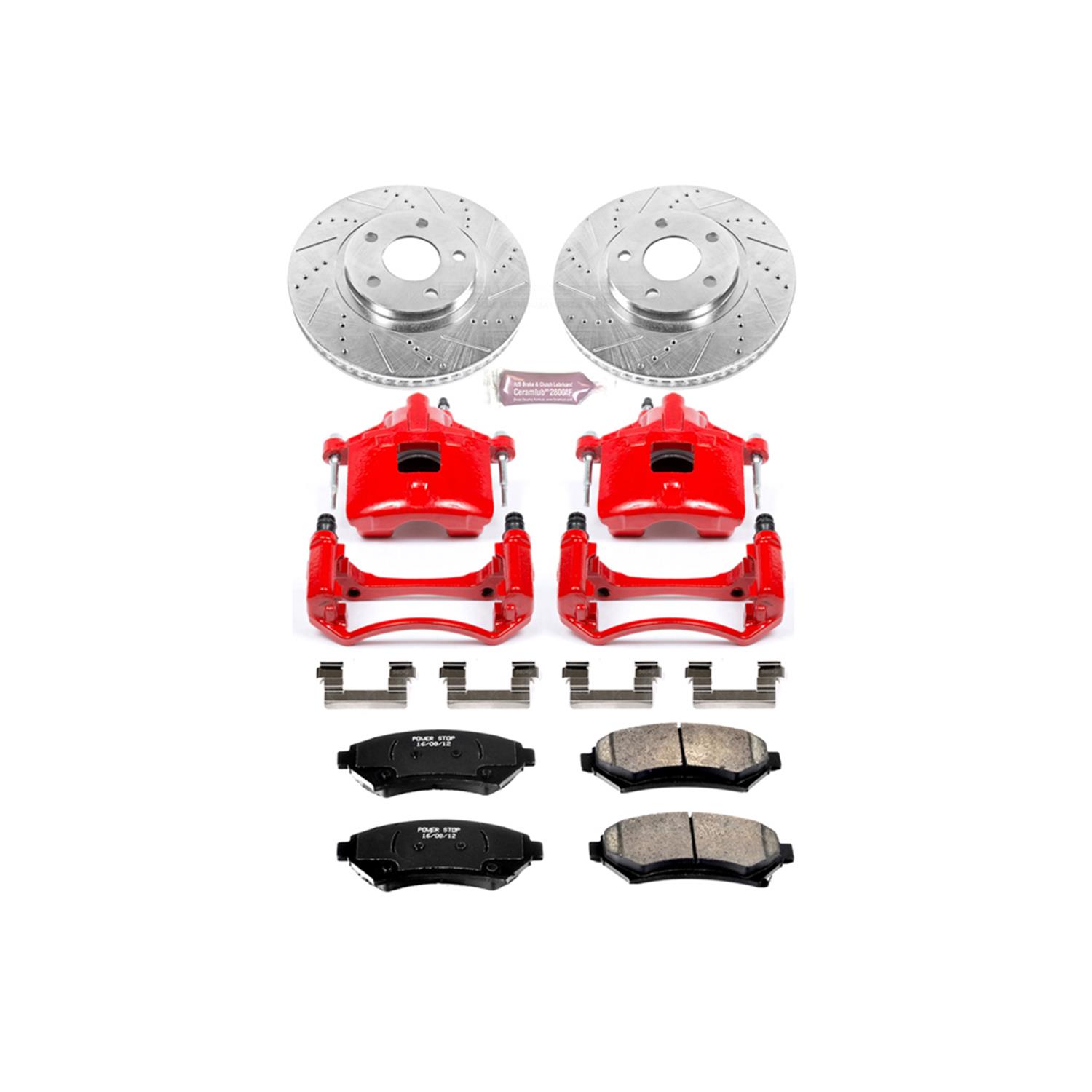 Power Stop KC1542 Power Stop Z23 Evolution Sport Brake Upgrade Kits ...