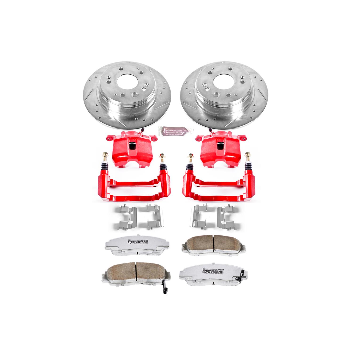 Power Stop KC2292-26 Power Stop Z26 Street Warrior Brake Upgrade Kits ...