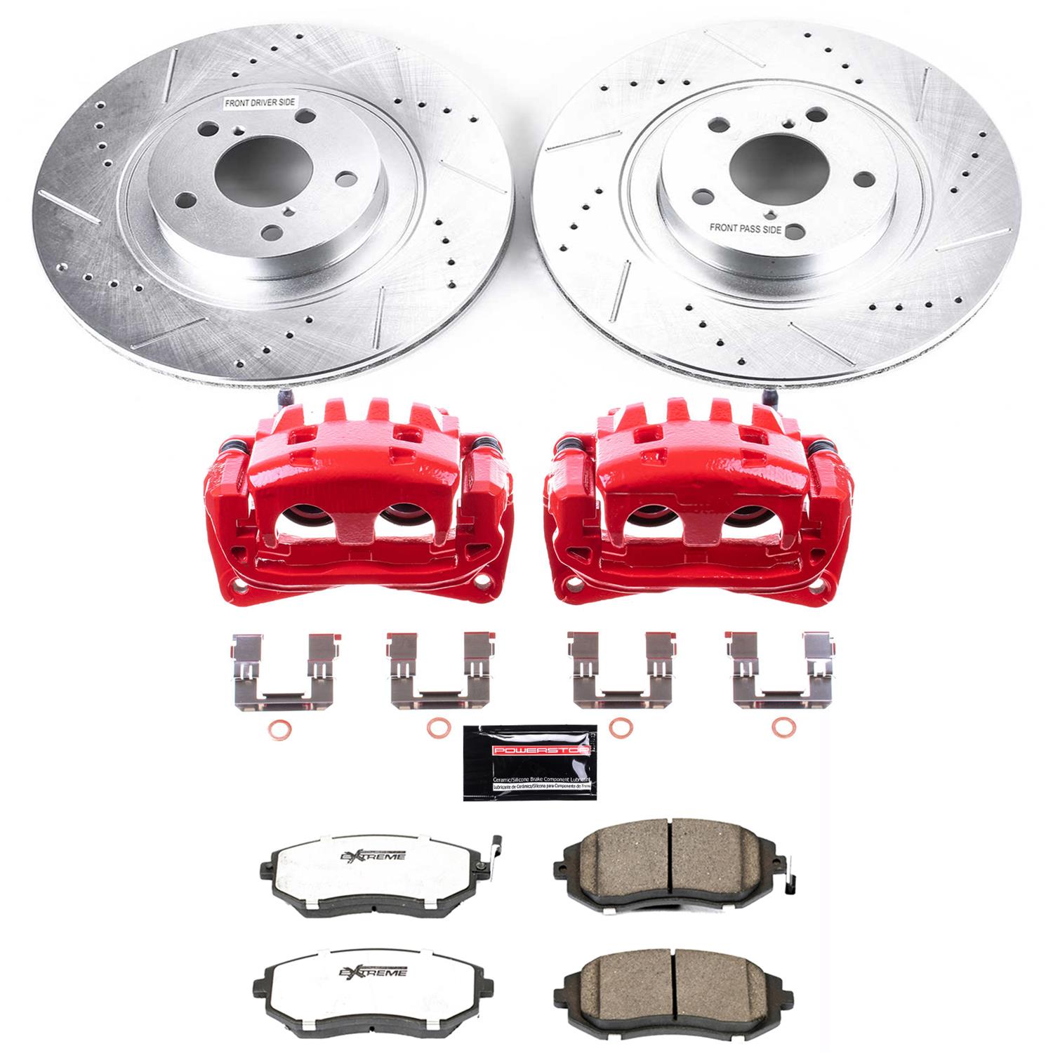 PowerStop KC3038A-26 PowerStop Z26 Street Warrior Brake Upgrade Kits ...