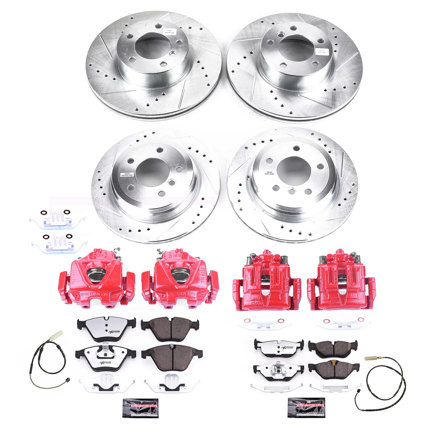 PowerStop KC8842A-26 PowerStop Z26 Street Warrior Brake Upgrade Kits ...