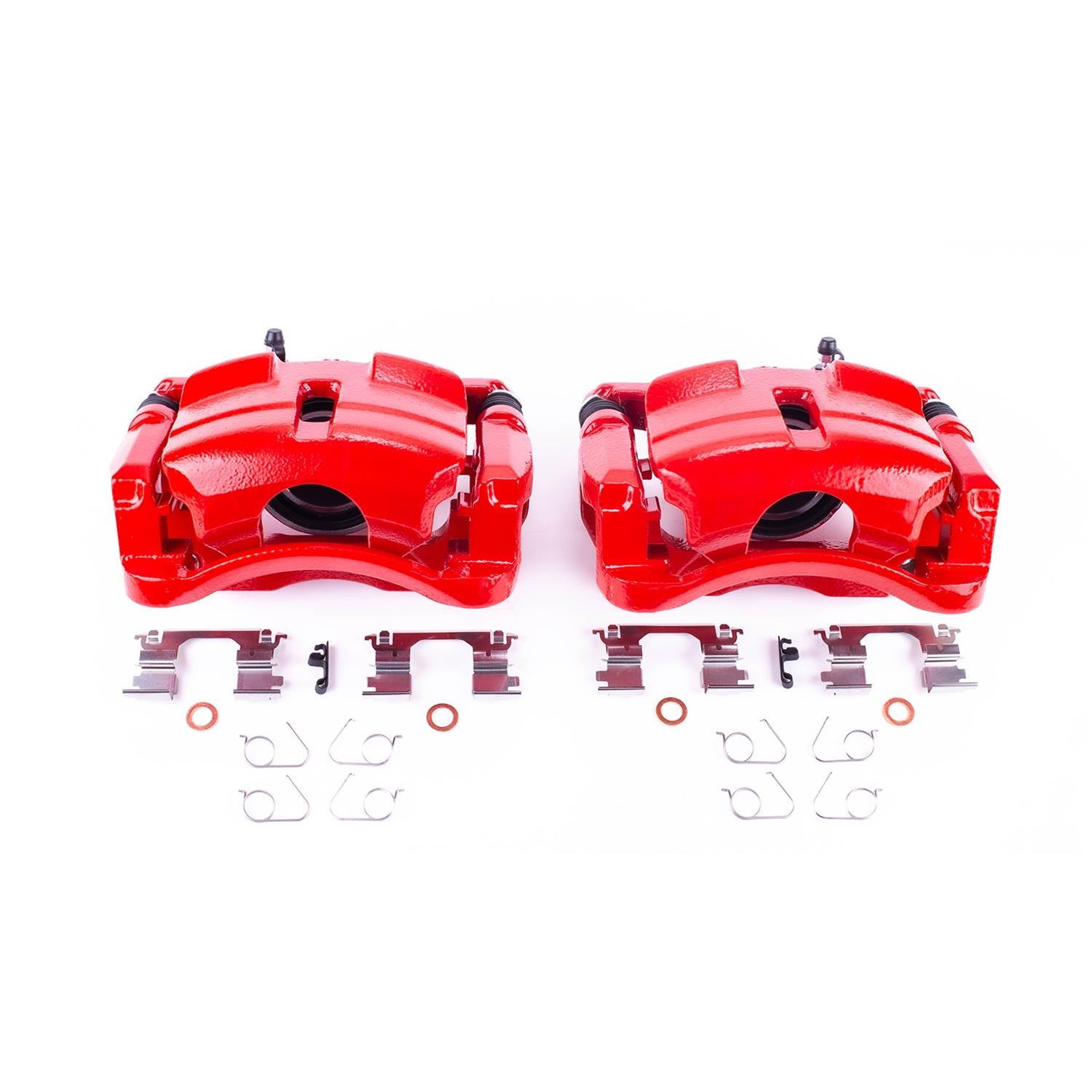 Power Stop S7148 Power Stop Performance Powdercoated Brake Calipers ...