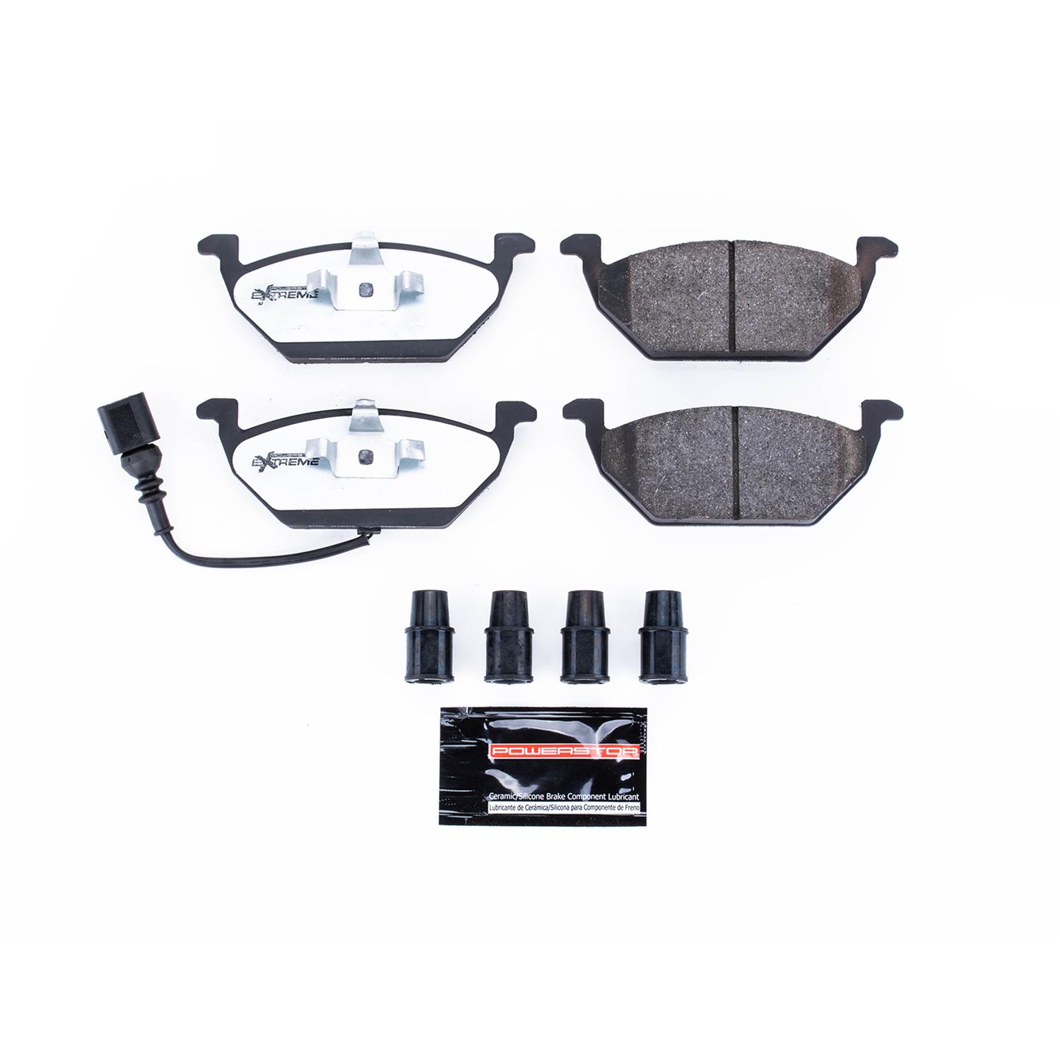 PowerStop Z26-768A PowerStop Z26 Street Warrior Brake Pads and Hardware ...