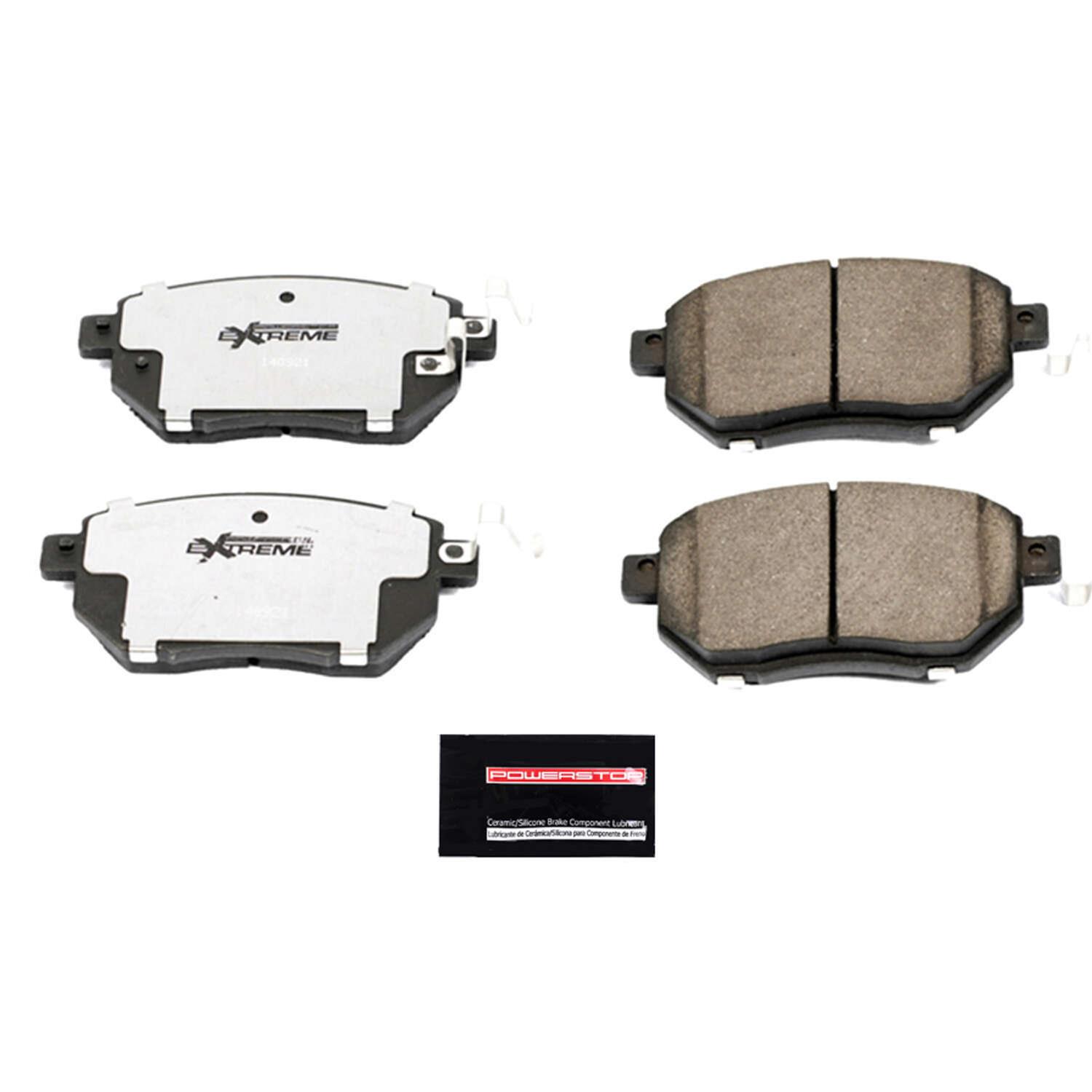 PowerStop Z26-969 PowerStop Z26 Street Warrior Brake Pads and Hardware ...