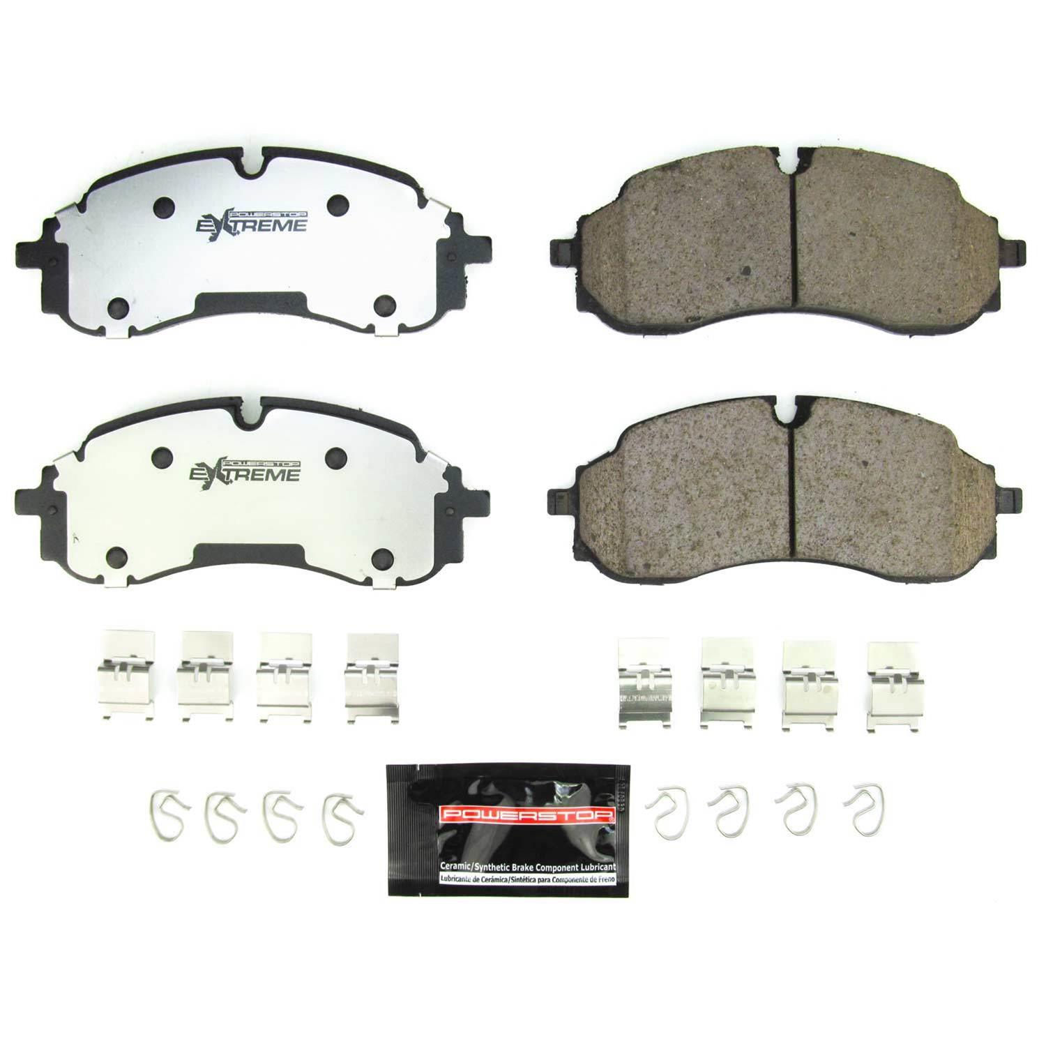 PowerStop Z36-2423 PowerStop Z36 Truck and Tow Brake Pads and Hardware ...