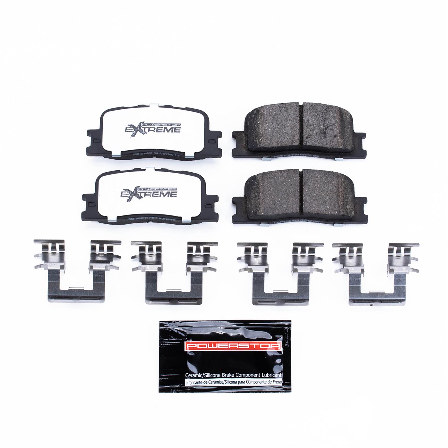Power Stop Z36-885 Power Stop Z36 Truck and Tow Brake Pads and Hardware ...