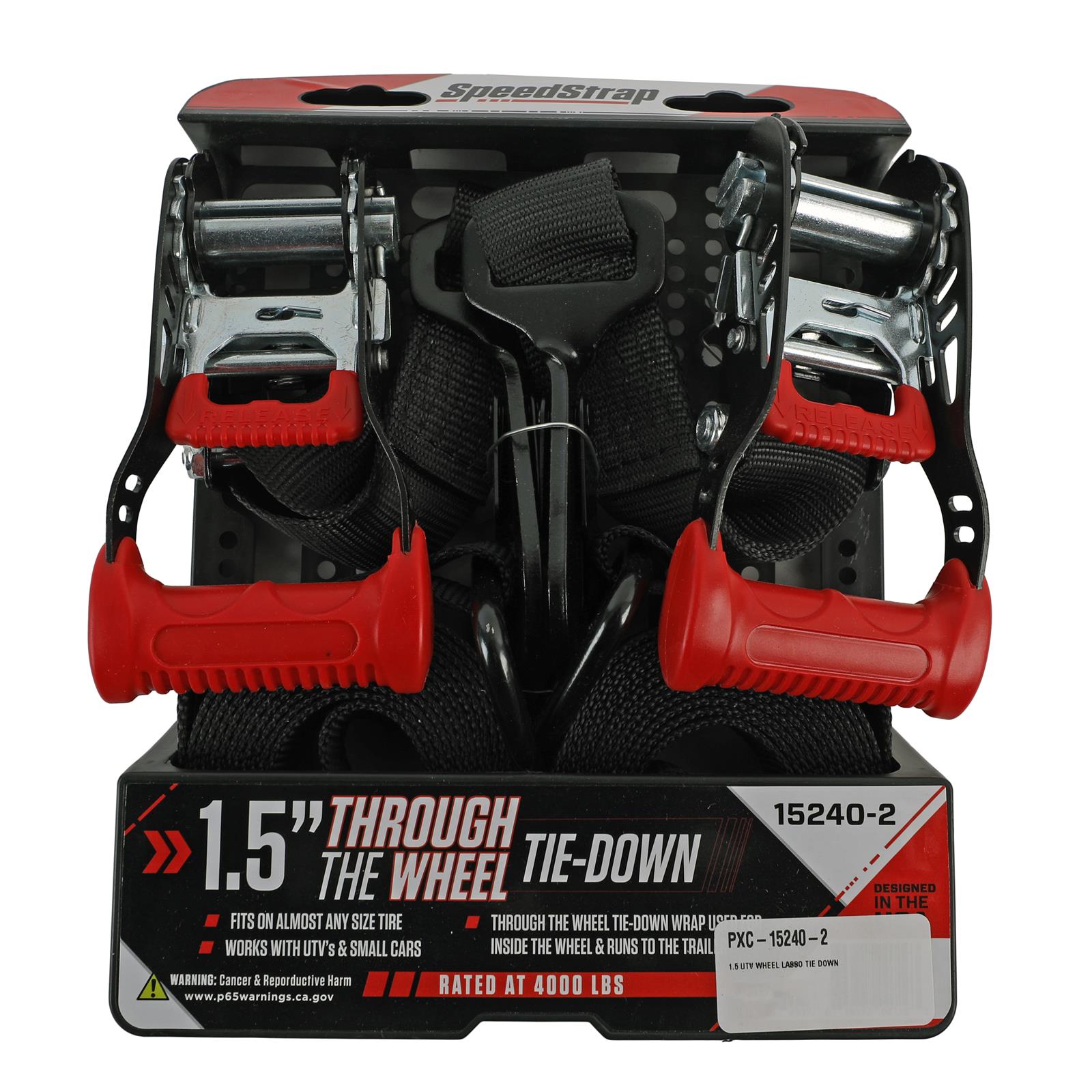 PRP 15240-2 PRP Seats SpeedStrap Ratchet Tie-Downs | Summit Racing