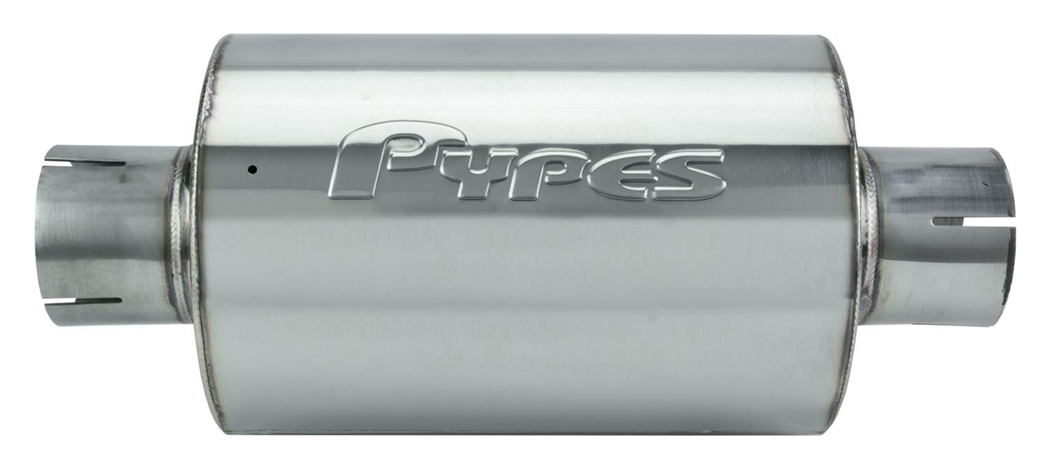 Pypes Performance Exhaust MVR2010S Pypes M-80 Round Case Mufflers ...