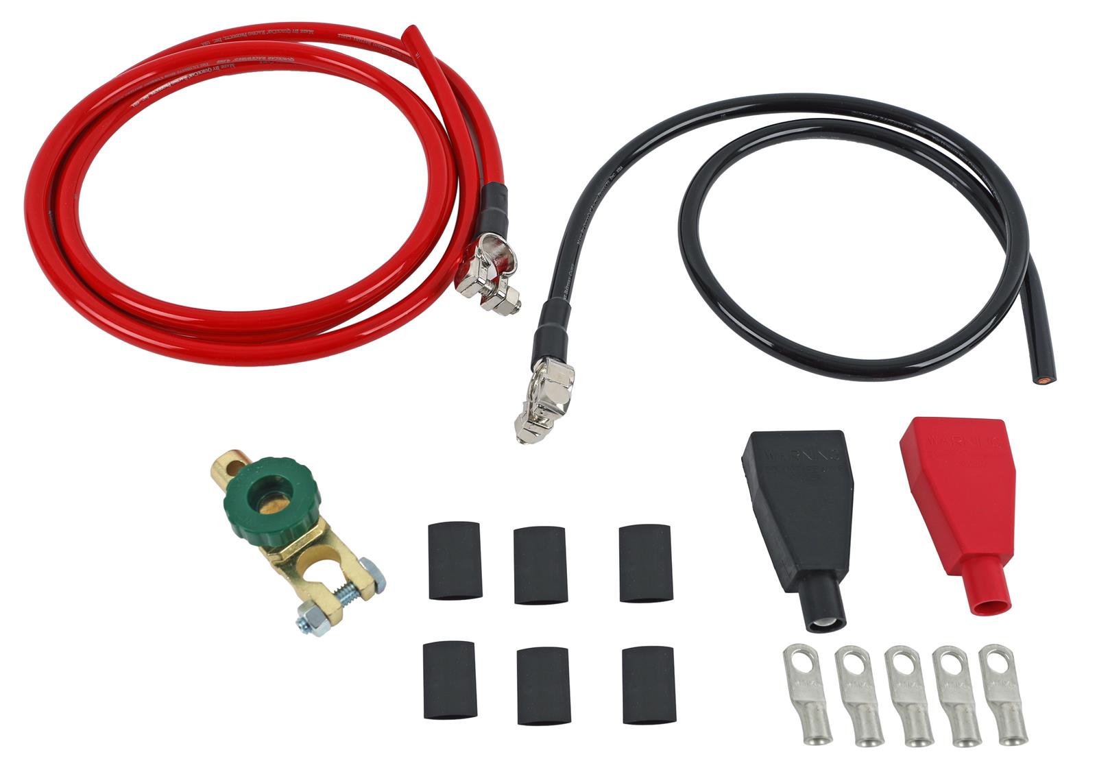 QuickCar 57-001 QuickCar Battery Cable Kits | Summit Racing
