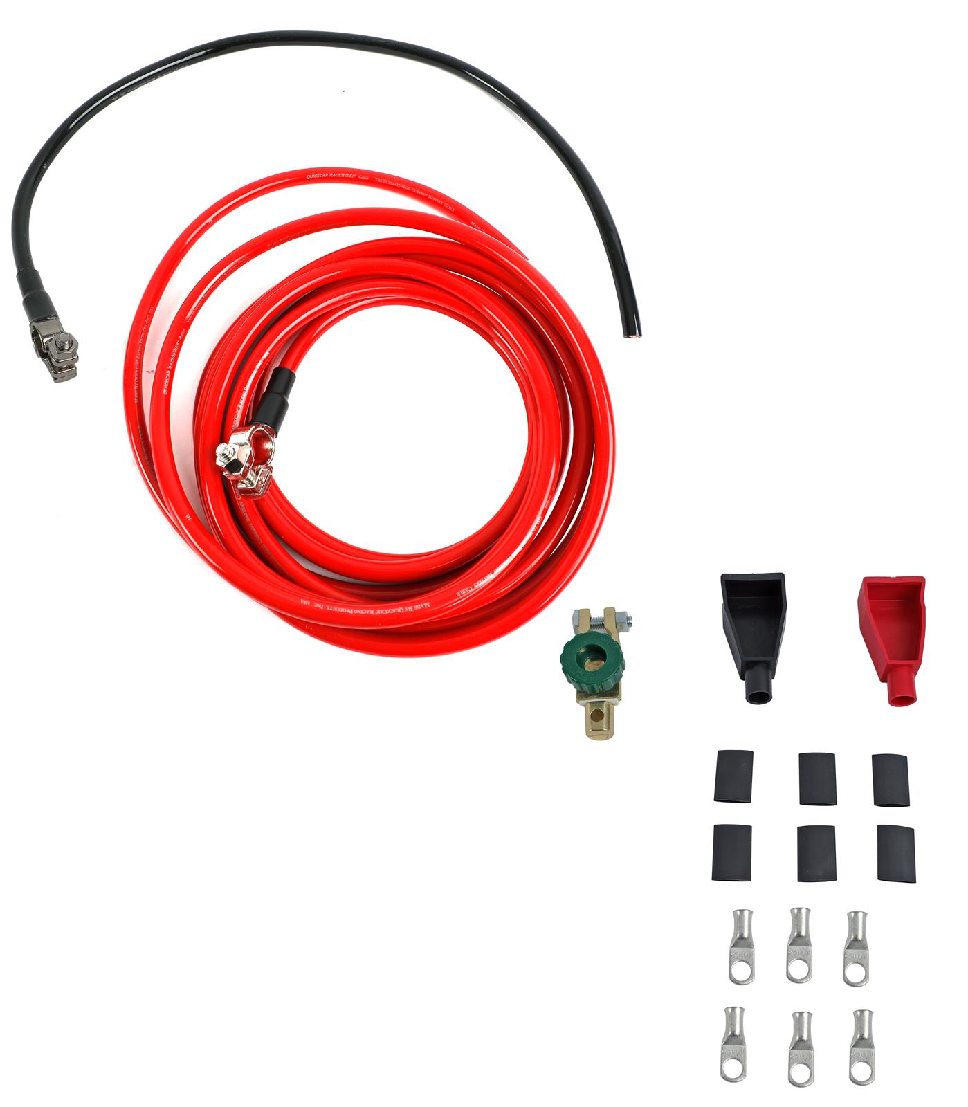 QuickCar 57-005 QuickCar Battery Cable Kits | Summit Racing