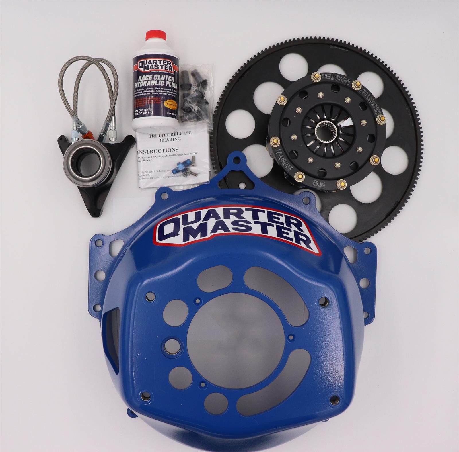 Quarter Master 430285091 Quarter Master V-Drive Clutch and Bellhousing ...