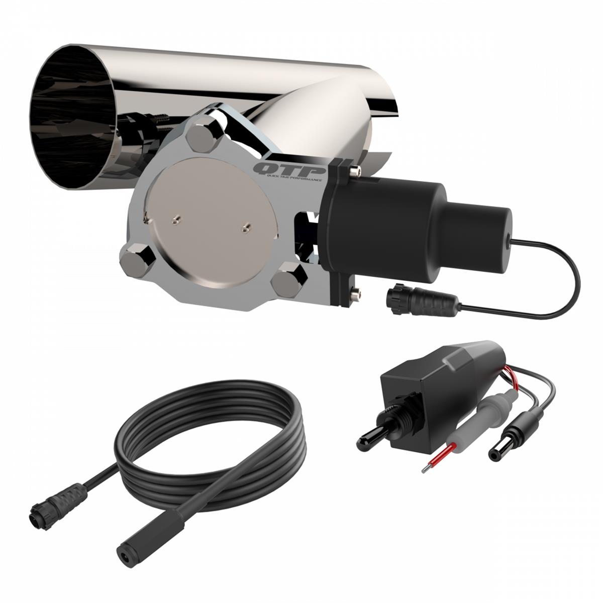 Quick Time Performance QTEC35CP Quick Time Performance Electric Exhaust ...