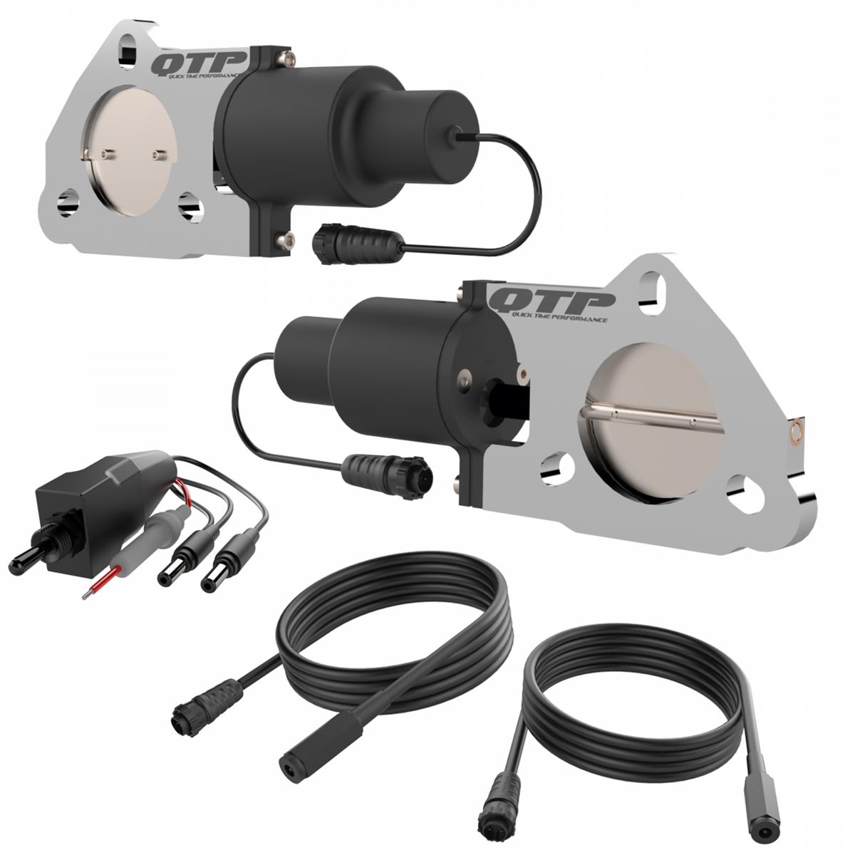 Quick Time Performance QTEC50CP Quick Time Performance Electric Exhaust ...