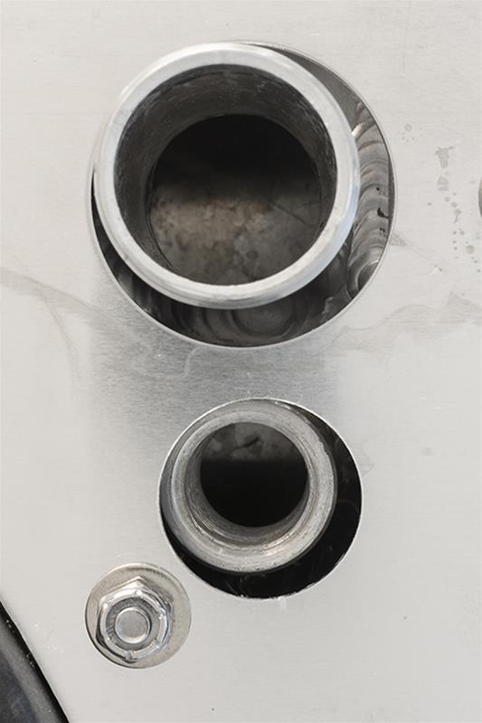 1955 CHEVROLET BEL AIR Cold Case Radiators CHT56355LS Cold Case Tri ...