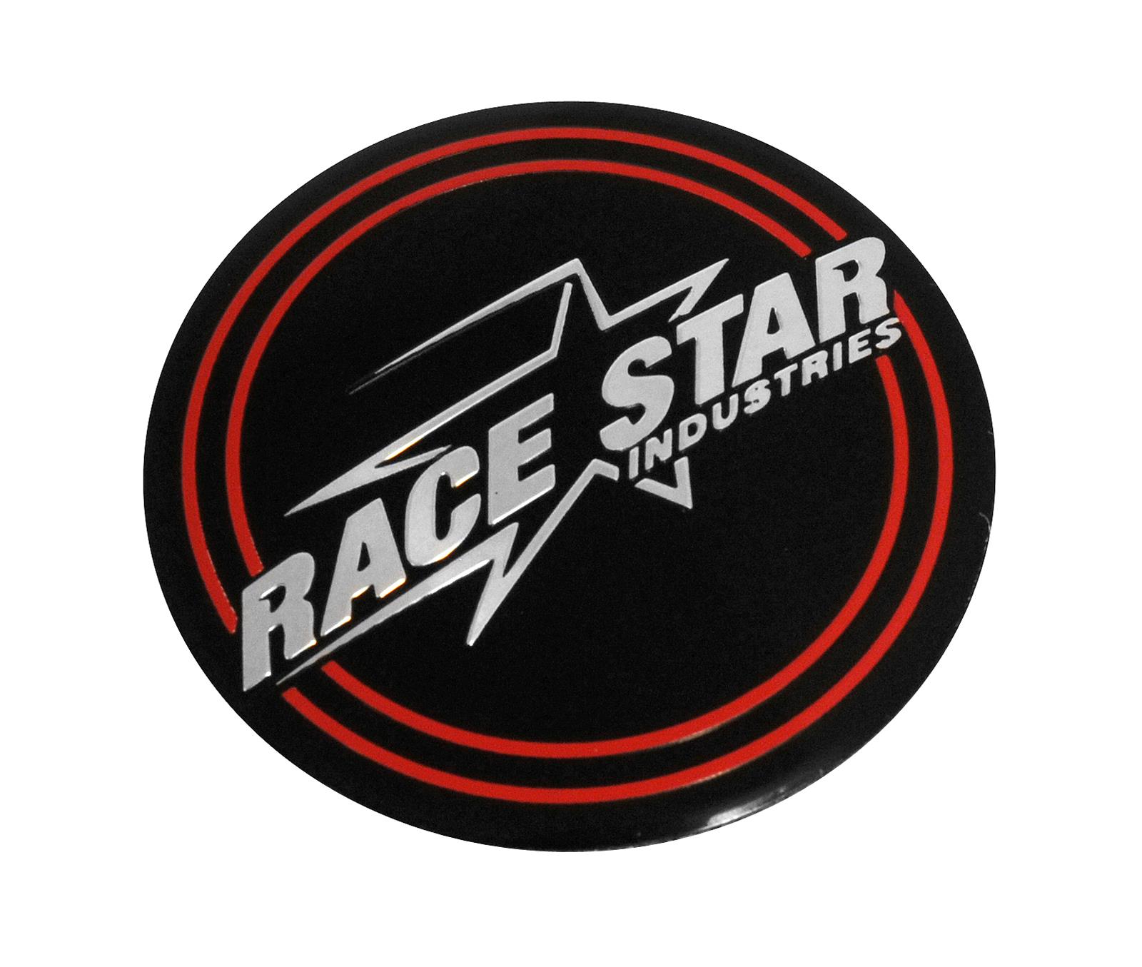 Race Star Industries 602-0003-1 Race Star Wheel Center Cap Emblems ...
