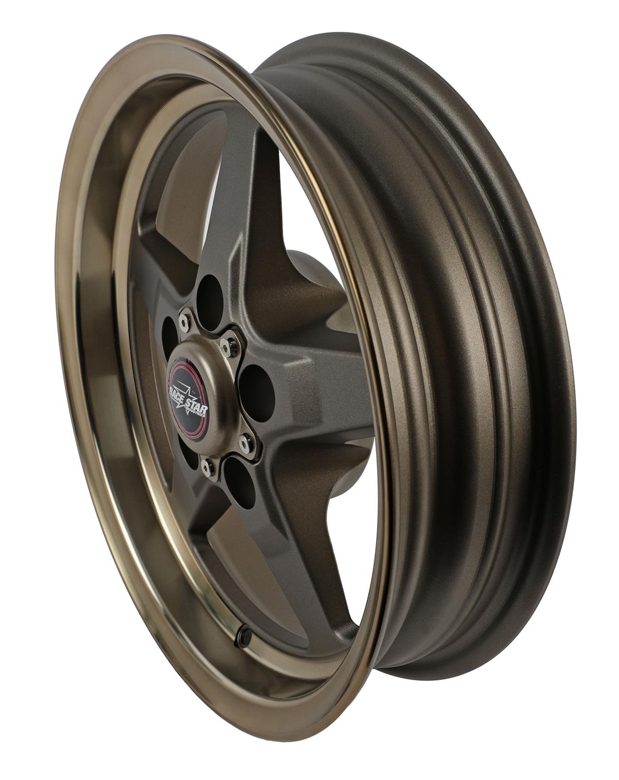 Race Star 92 Drag Star Bracket Racer Matte Bronze Wheels 15x3.75