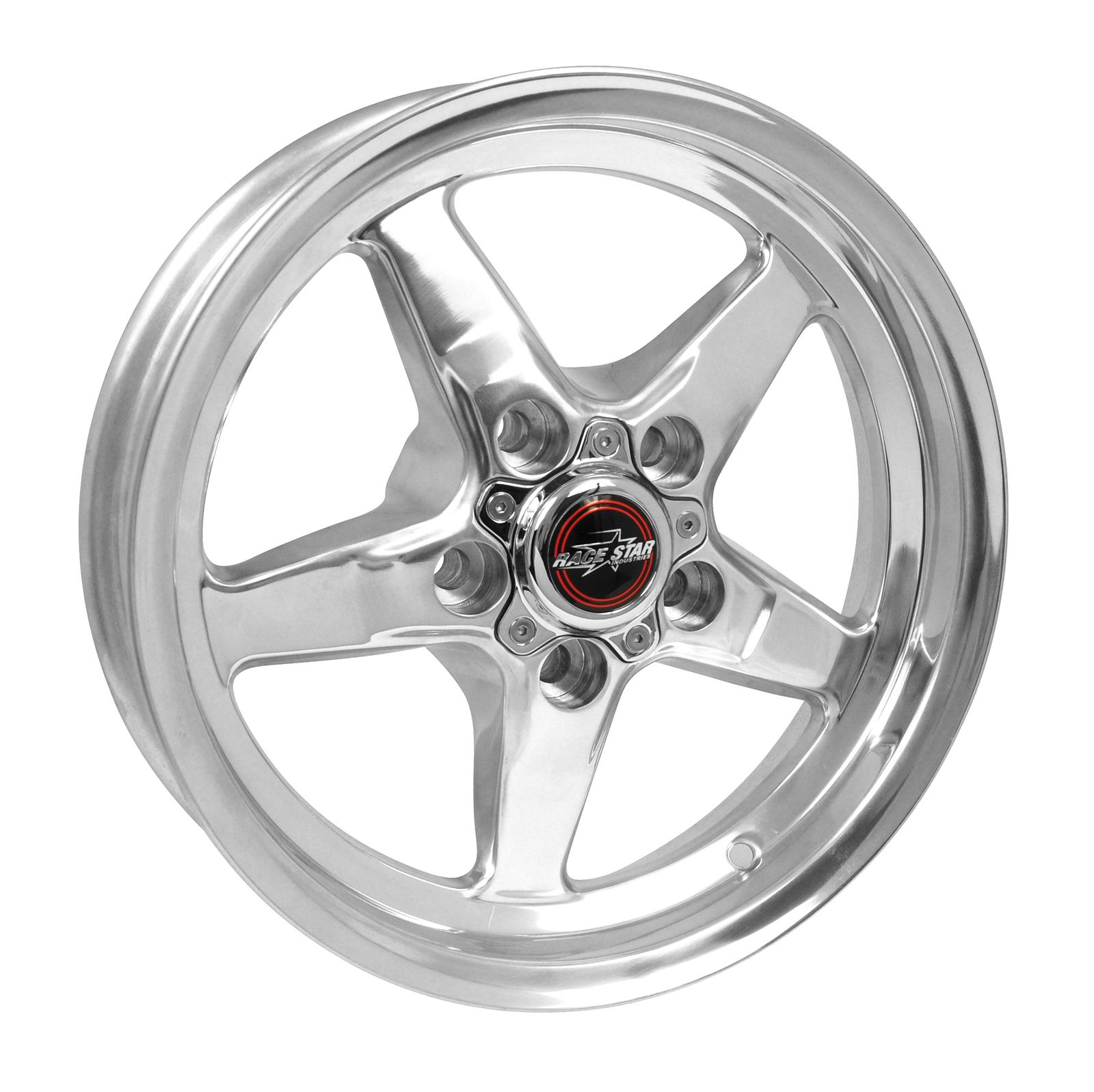 Race Star Industries 92-537140DP Race Star 92 Drag Star Polished Wheels ...