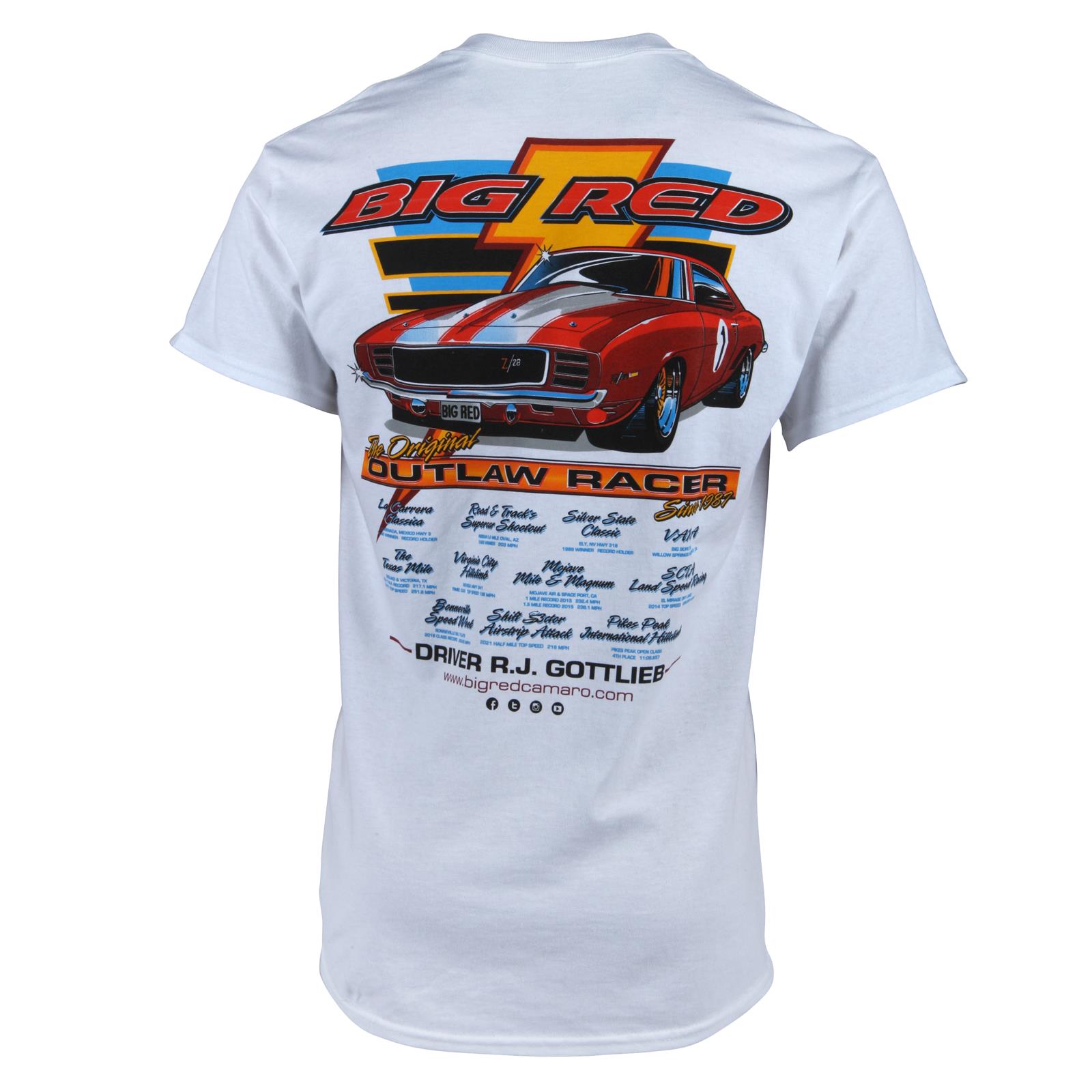 Summit Gifts BRC-033-M Big Red Camaro 250 MPH+ T-Shirts | Summit Racing
