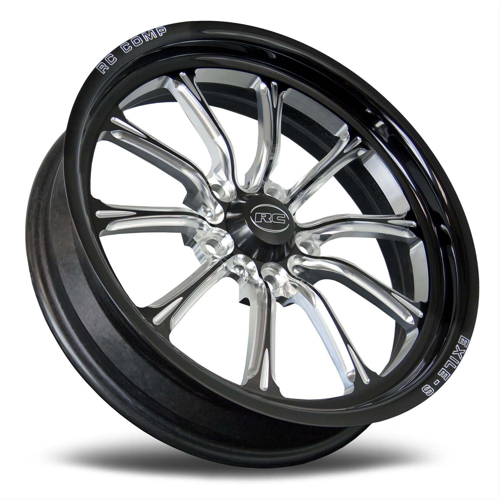 RC Components CS53512-05EP RC Components Exile-S Eclipse Prism Gloss Black Wheels | Summit Racing