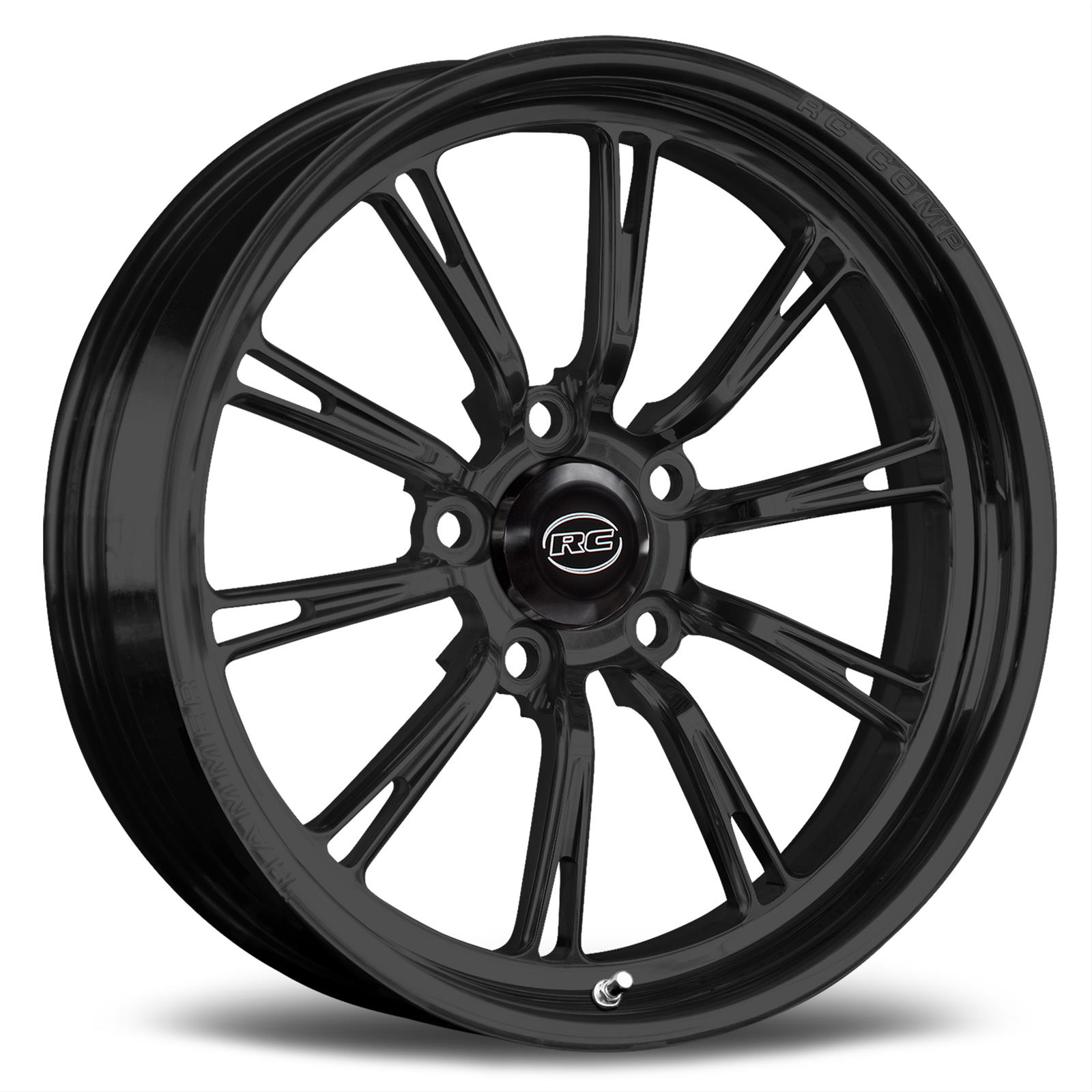RC Components CS74532-06B RC Components Hammer-S Gloss Black Wheels ...