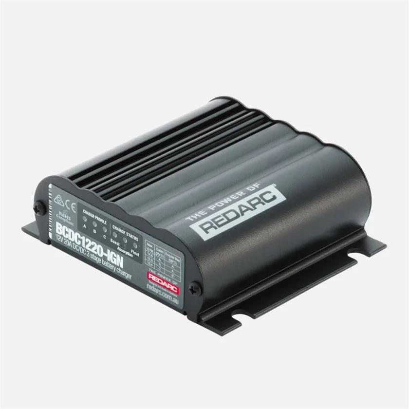 Redarc BCDC1220-IGN REDARC In-Vehicle Battery Chargers | Summit Racing