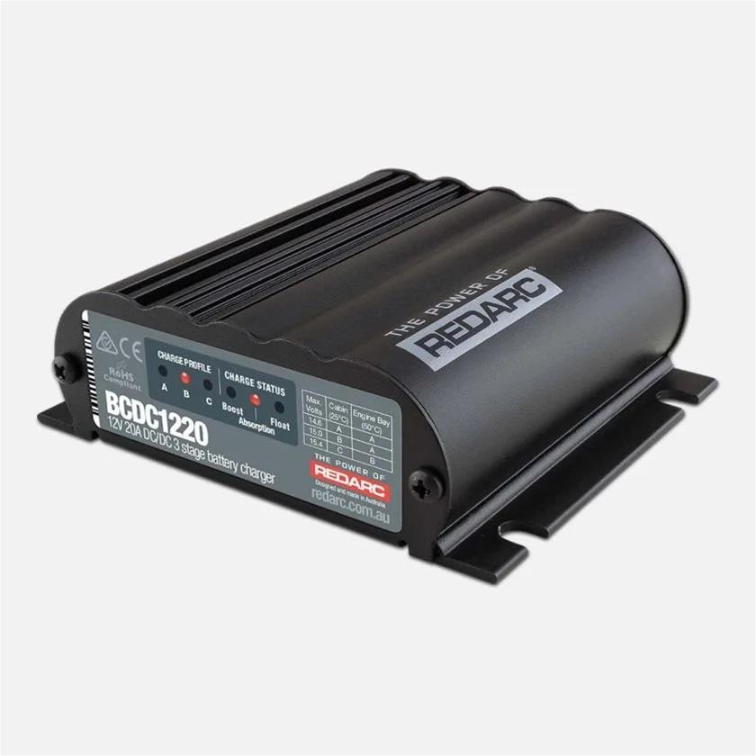Redarc BCDC1220 REDARC In-Vehicle Battery Chargers | Summit Racing
