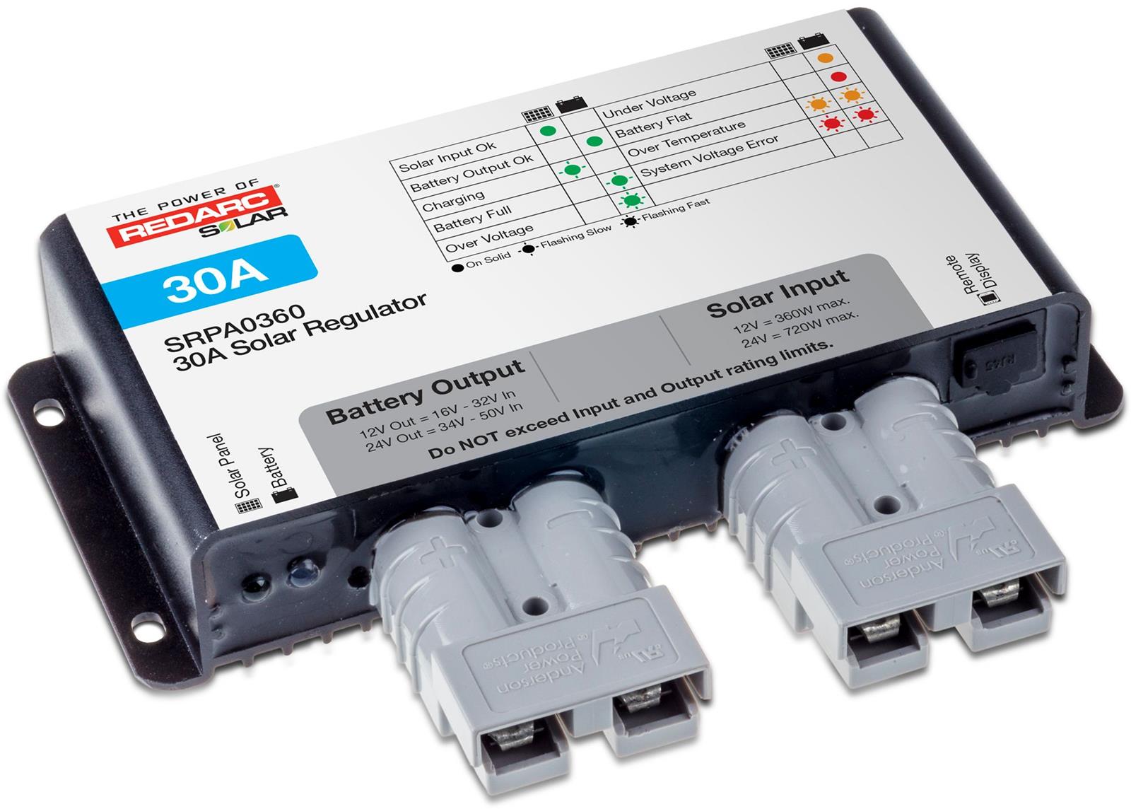 Redarc SRPA0360 REDARC Solar Regulators | Summit Racing