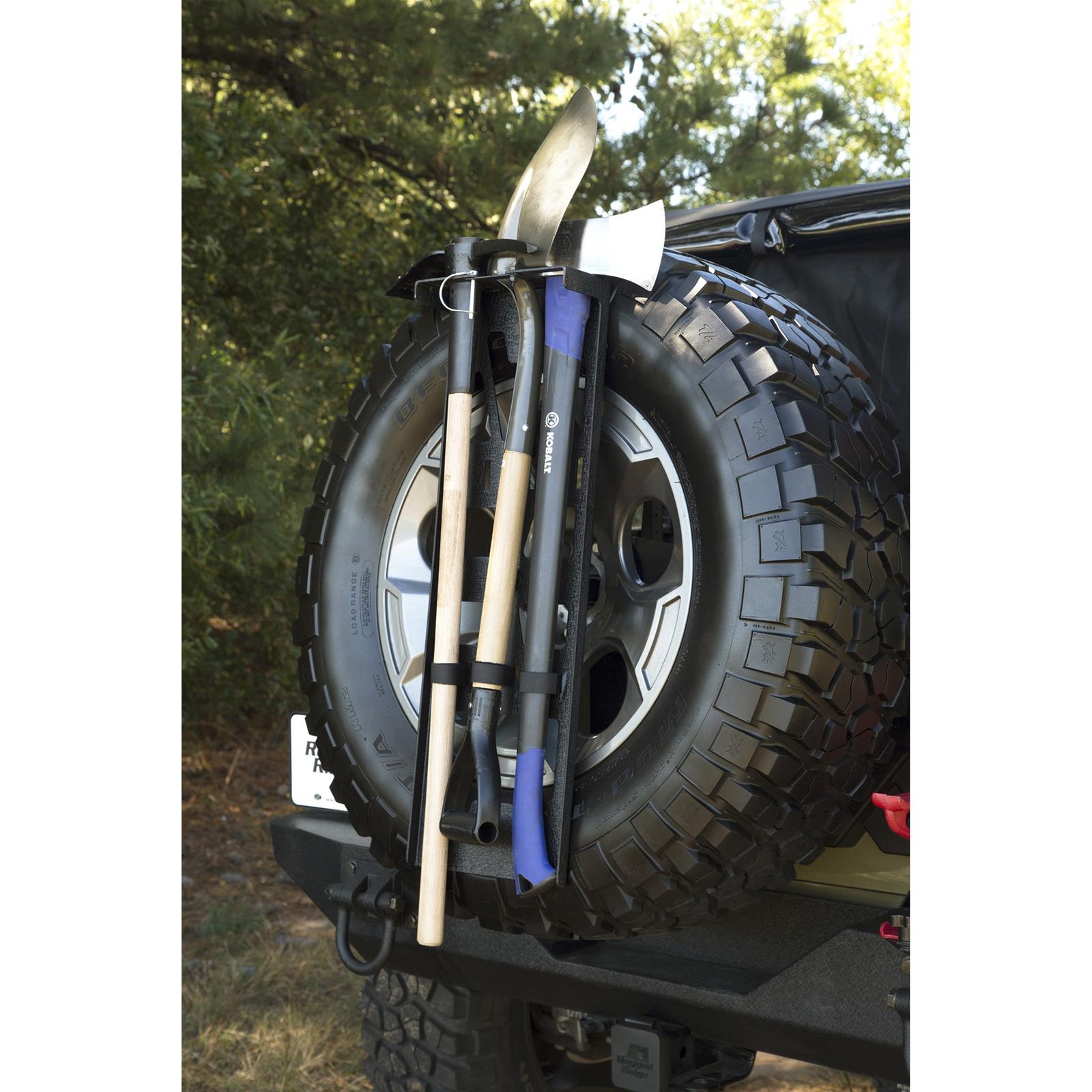 Rugged Ridge 13551.63 Rugged Ridge Spare Tire Tool Rack Systems ...