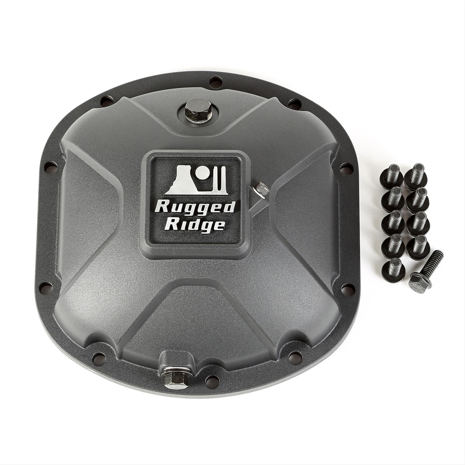 Rugged Ridge 16595.13 Rugged Ridge Heavy-Duty Differential Covers ...