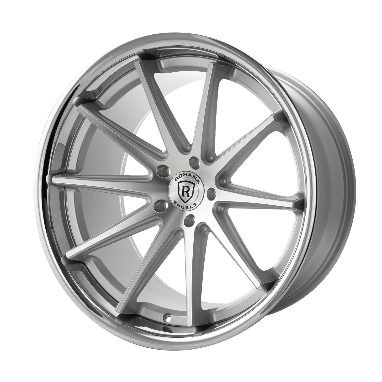 Rohana Wheels RFC102095120MS35 Rohana RFC10 Silver Machined Wheels ...