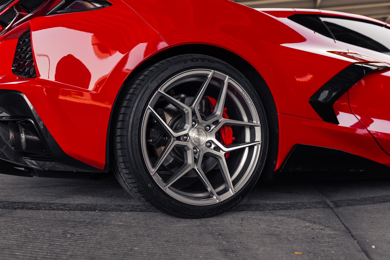 Rohana Wheels RFX1120105120BT25 Rohana RFX11 Brushed Titanium Wheels ...