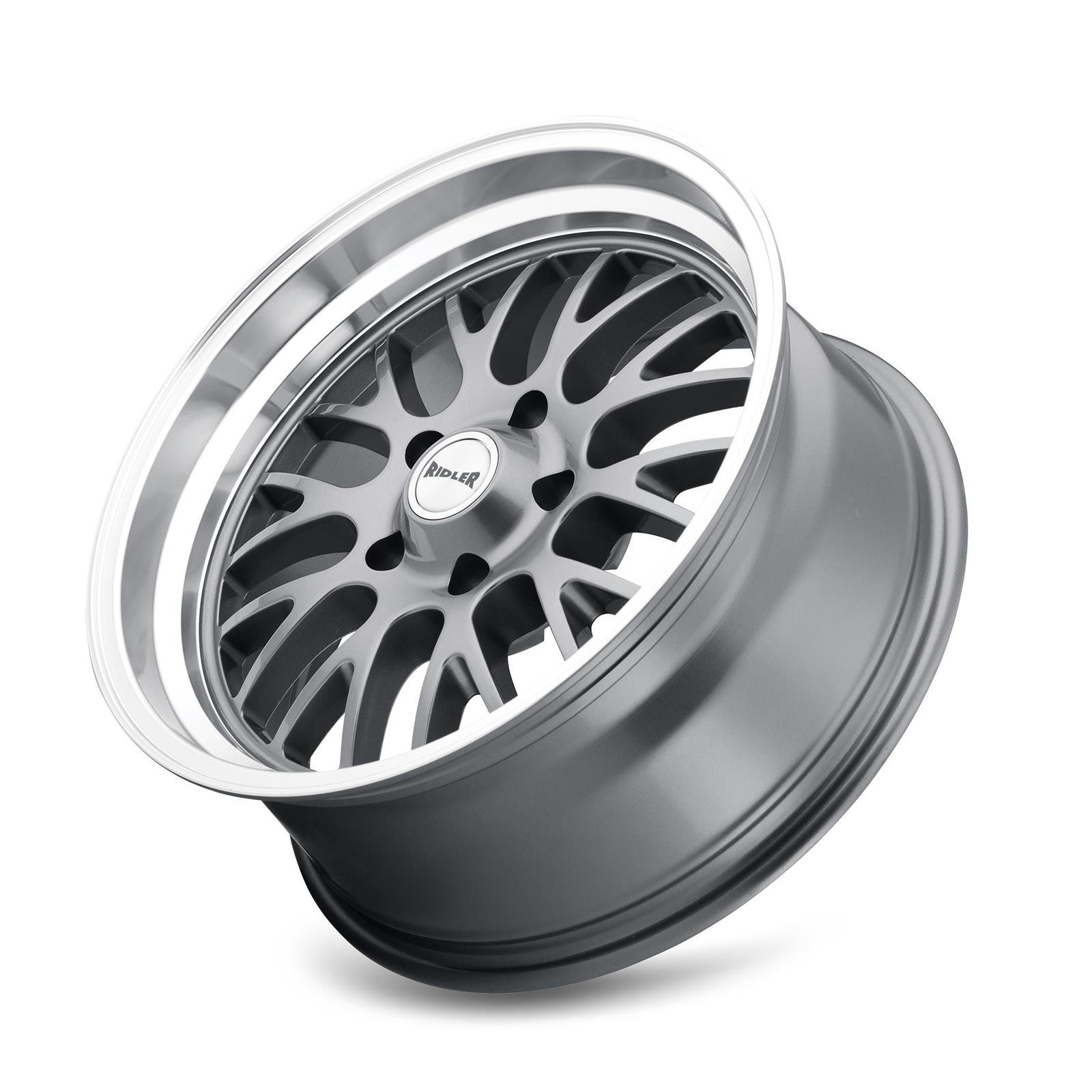 Ridler 607-2865G Ridler 607 Series Gray Wheels | Summit Racing