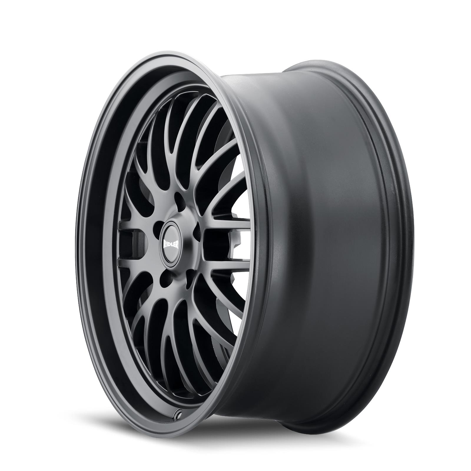 Ridler 607-8861MB Ridler 607 Series Matte Black Wheels | Summit Racing