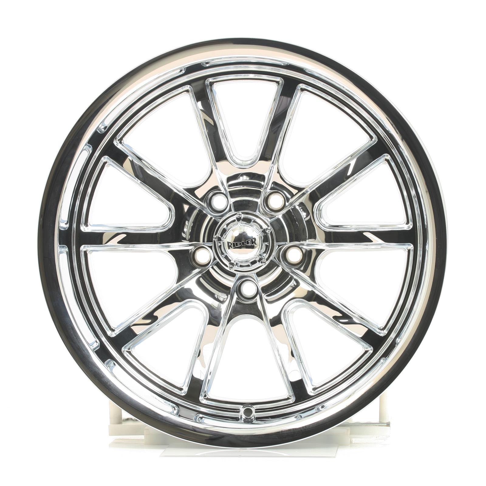 Ridler 650-8861C Ridler 650 Series Chrome Wheels | Summit Racing